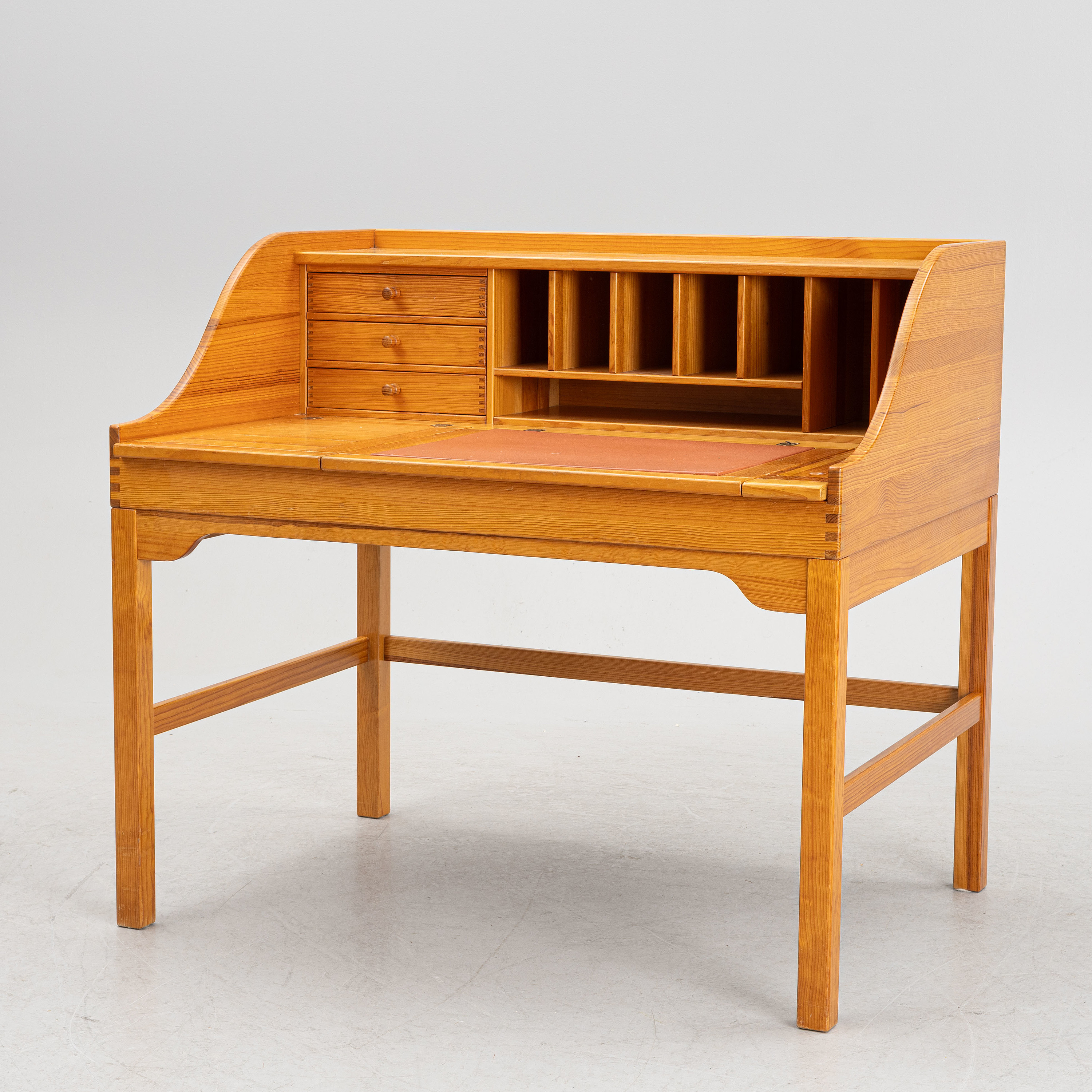 Andreas Hansen, skrivbord, Hadsten Träindustri, Denmark, 1900-talets ...