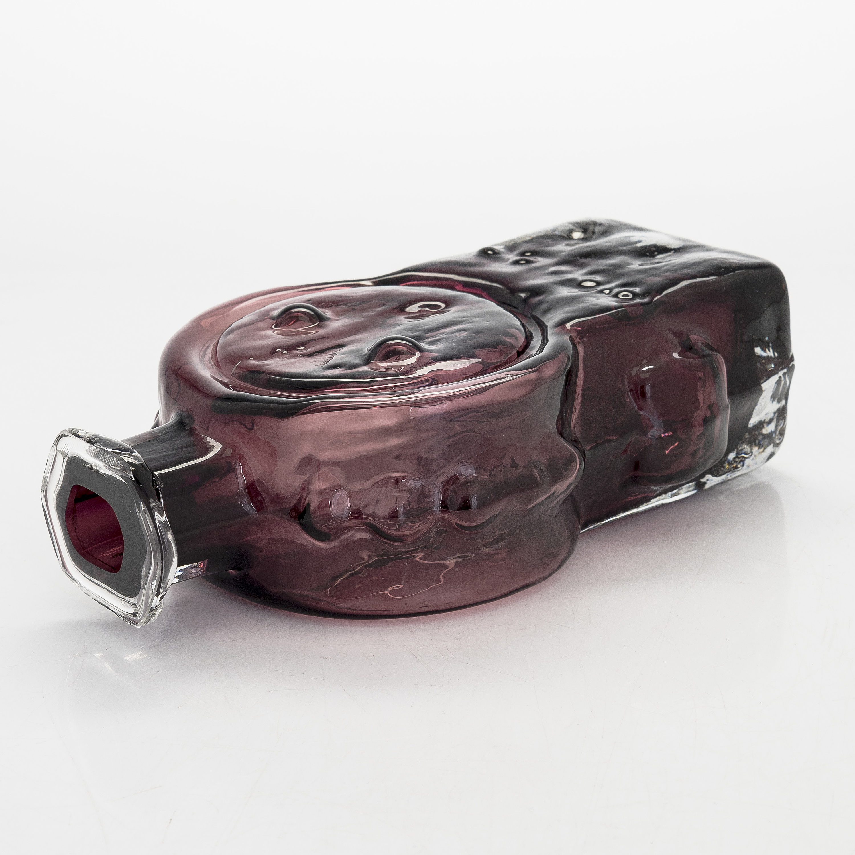 Helena Tynell, a glass vase, signed atelier, Riihimäen Lasi o.y. Helena ...