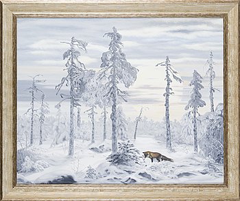 Teppo Terä, Räv med byte. - Bukowskis