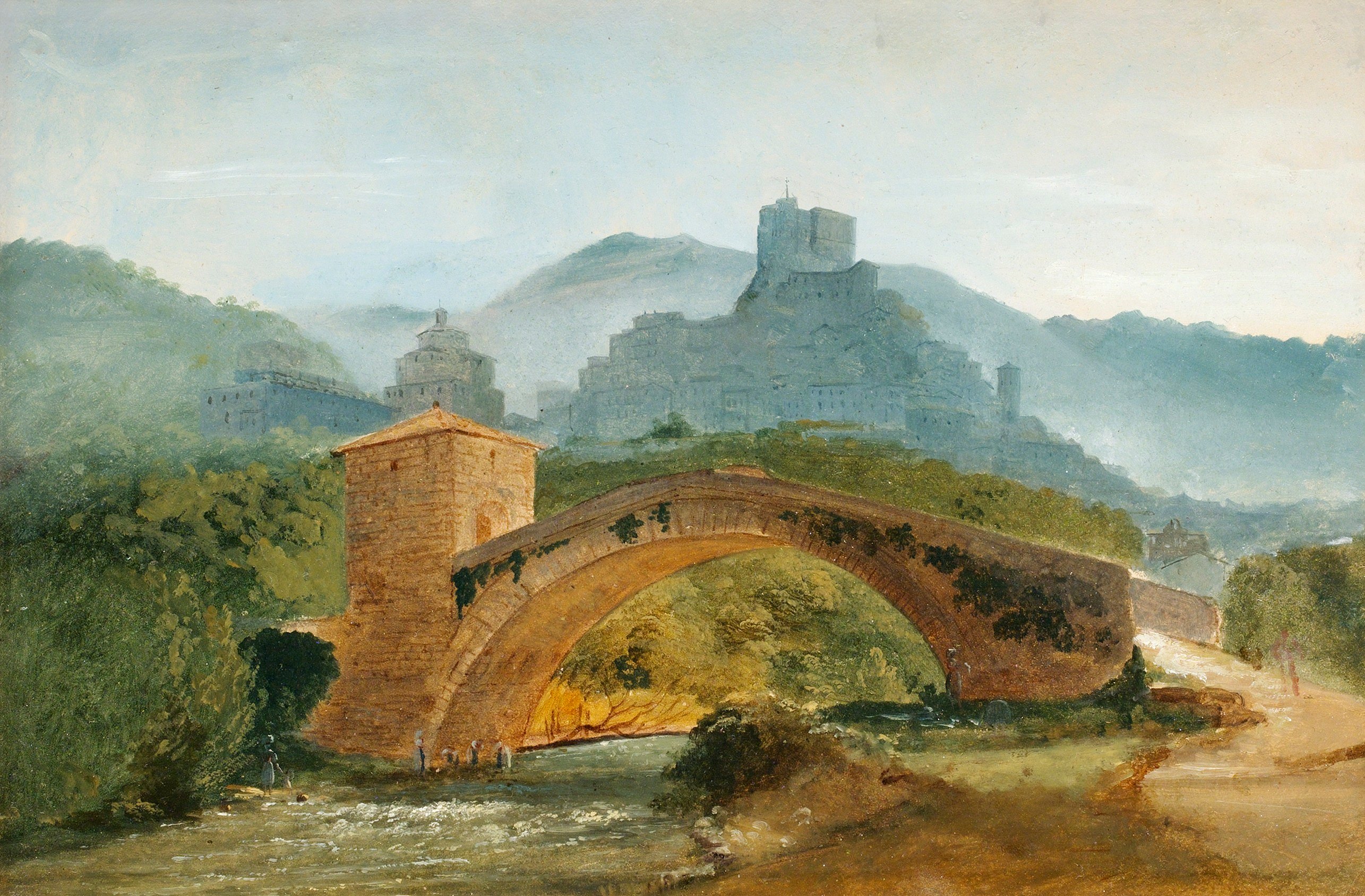 Gustaf Wilhelm Palm, Motiv från Romerska Campagnan. - Bukowskis