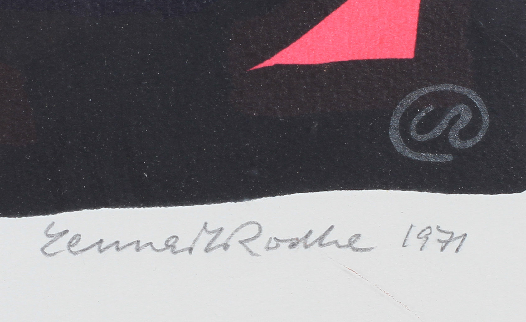 LENNART RODHE, BENGT RODHE, färglitografier 2 st. Sign 1971/72. - Bukowskis