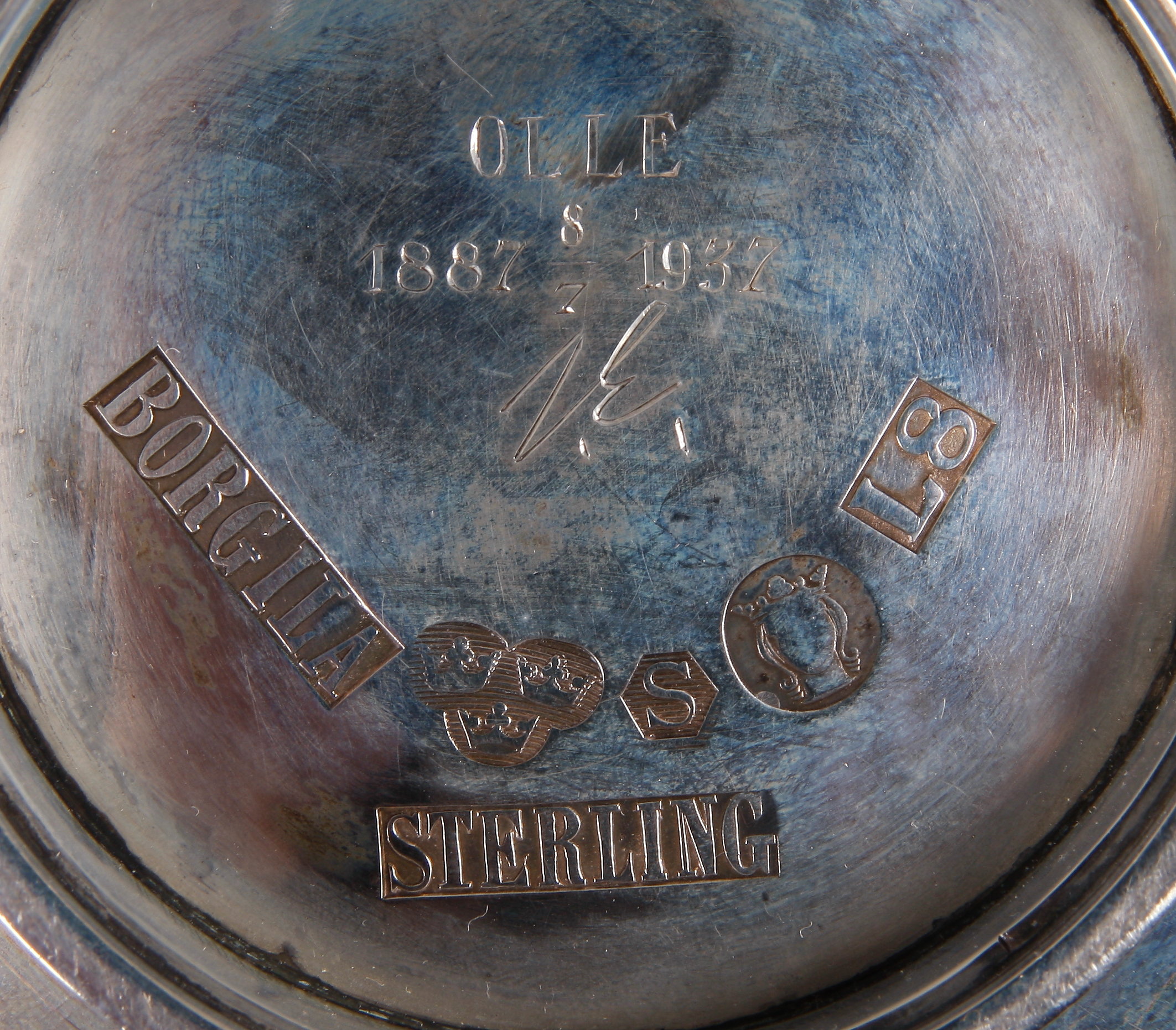 FAT, silver, Atelier Borgila, Stockholm, 1937. - Bukowskis