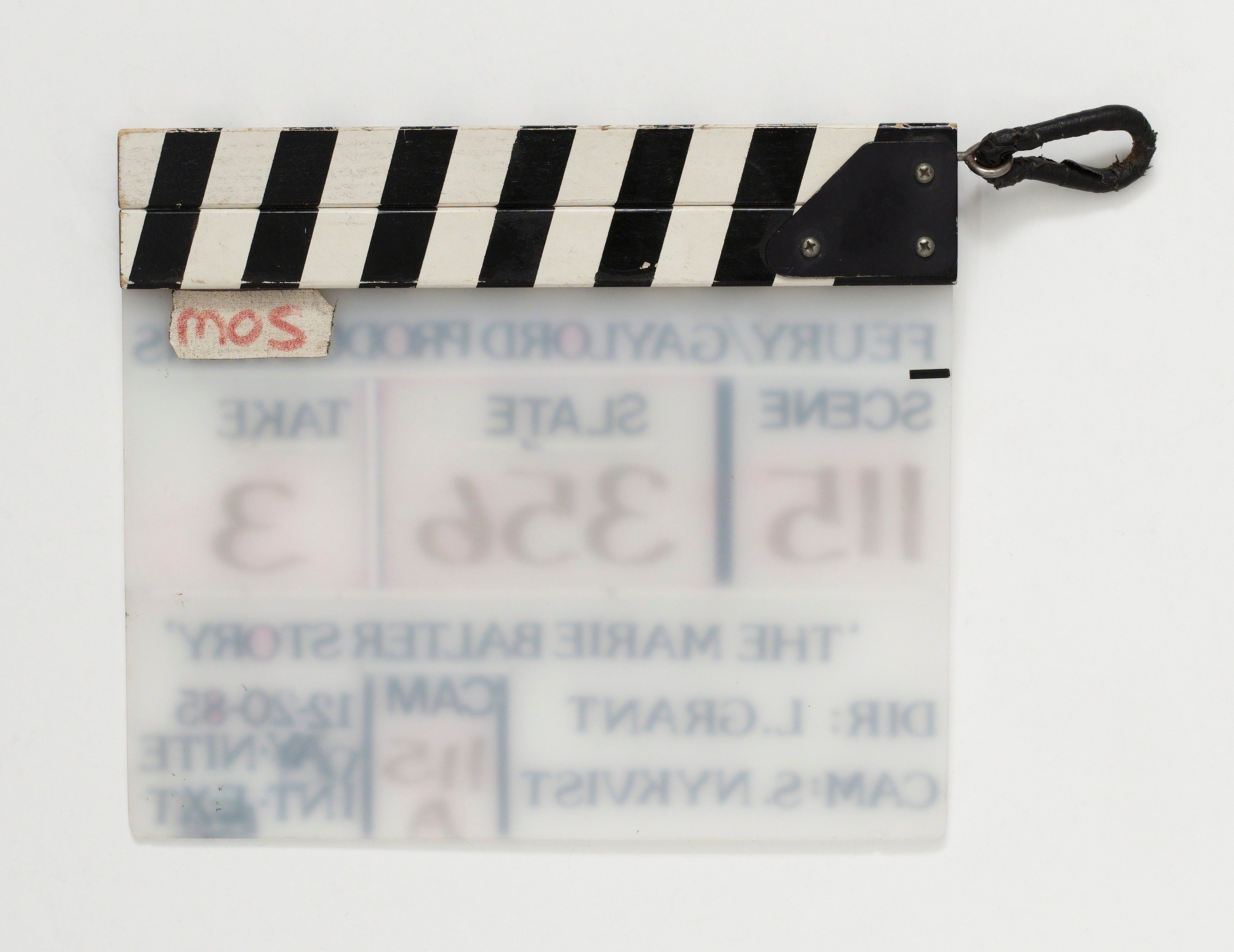 FILMKLAPPA, från inspelningen av tv-filmen "The Marie Balter Story ...