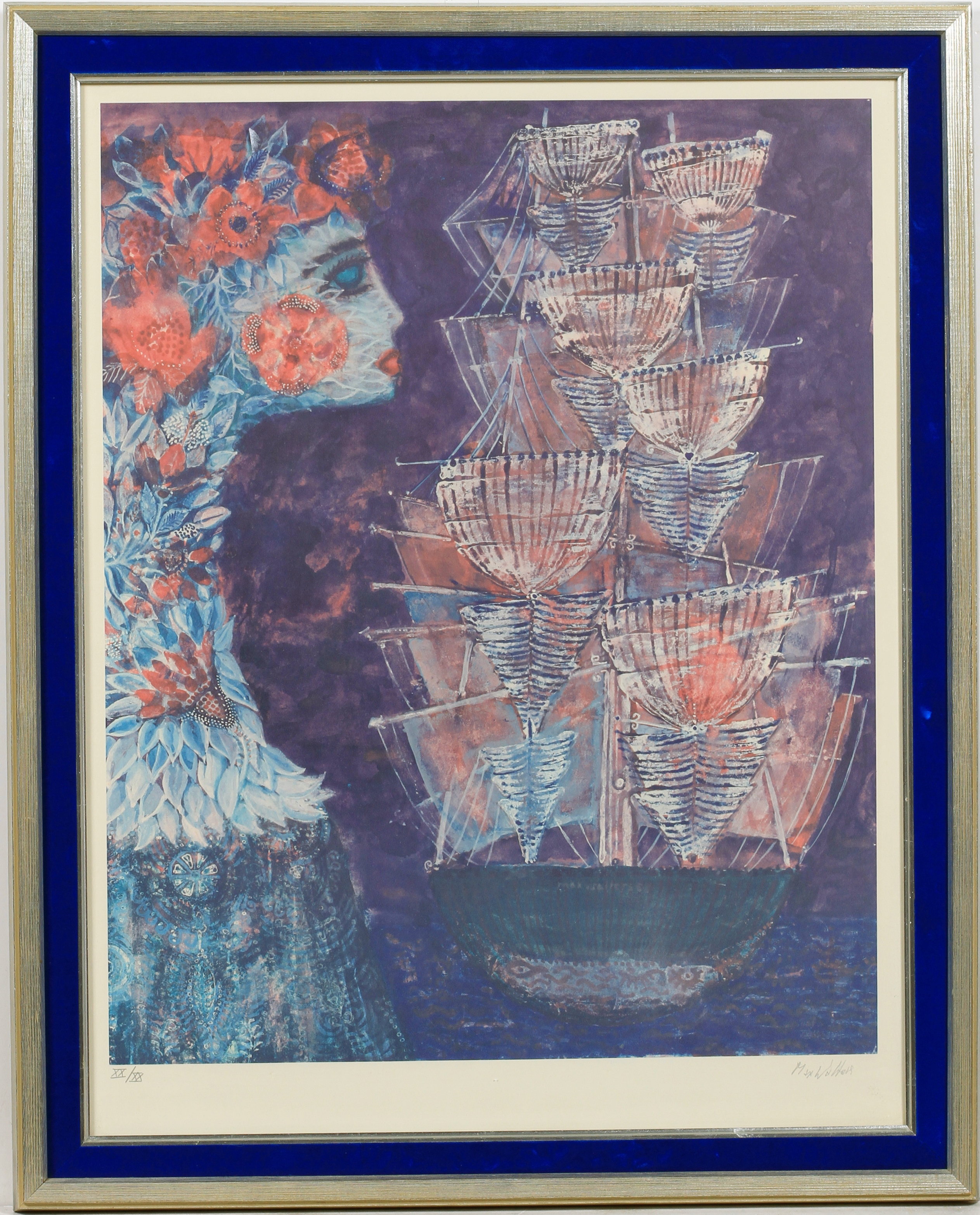 MAX WALTER SVANBERG, tryck. Sign och numr XX/XX. - Bukowskis