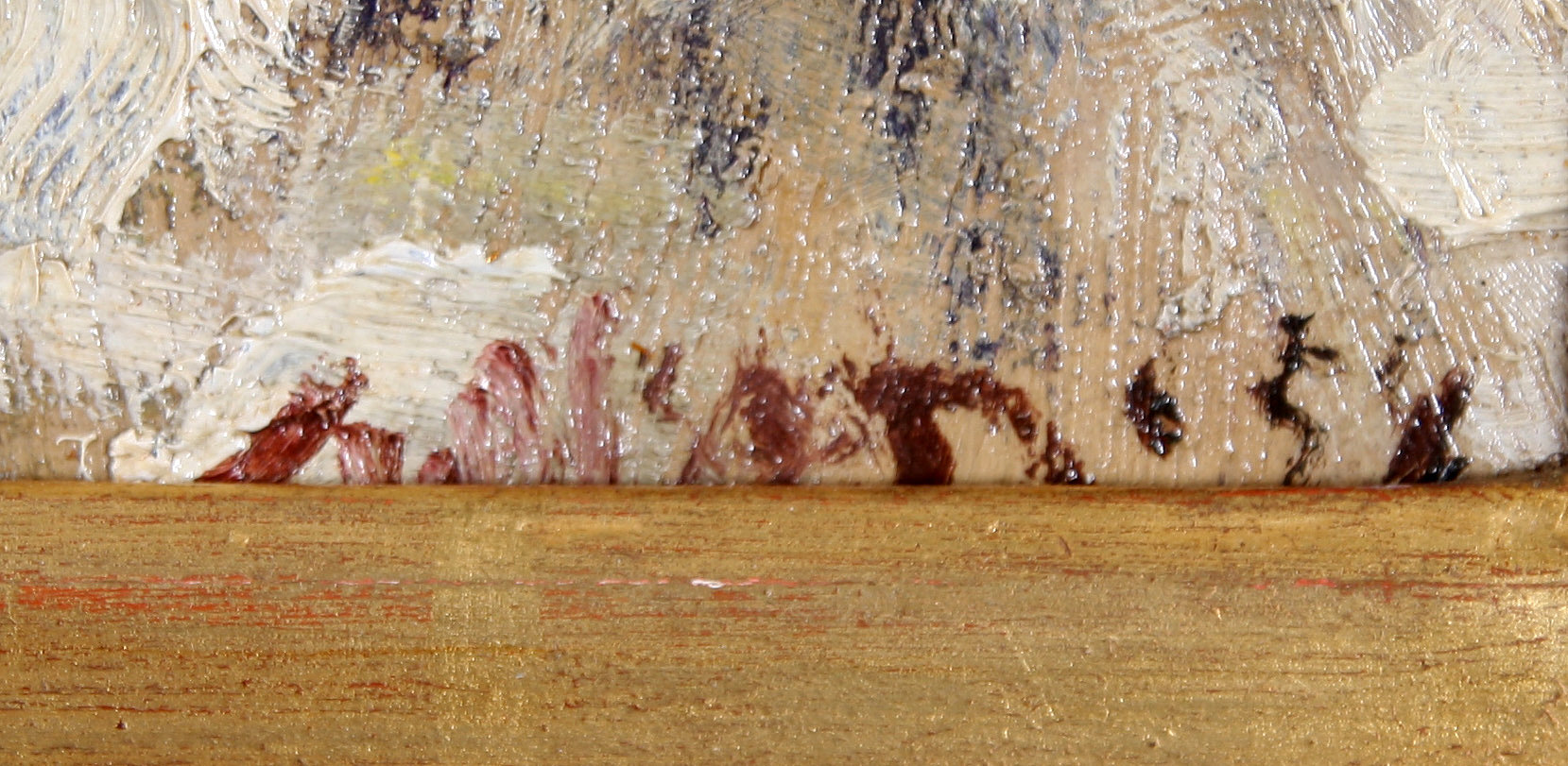 ANDERS OLSON, olja på pannå, sign. - Bukowskis