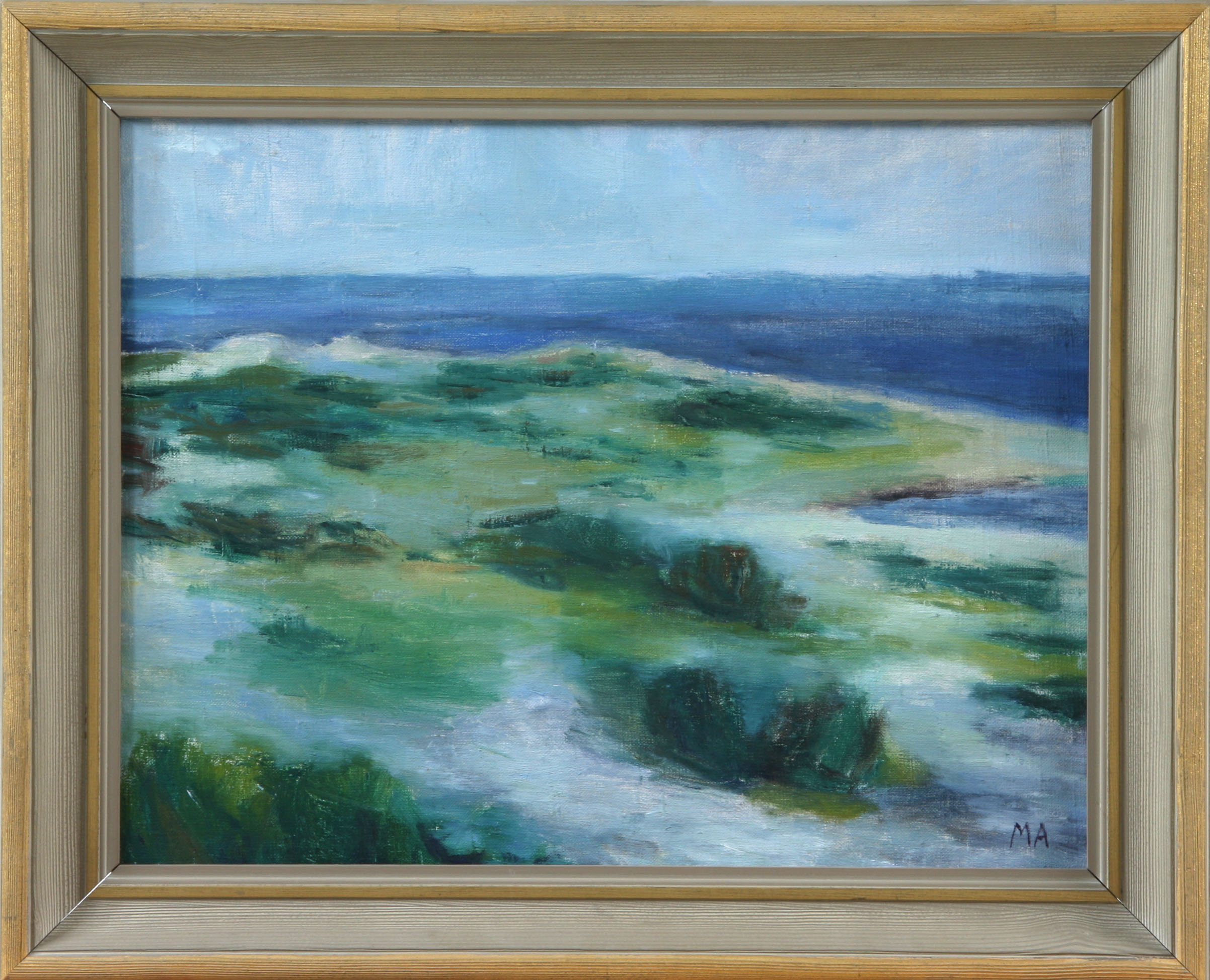 MAJ ARNELL, olja på duk, monogramsign. - Bukowskis