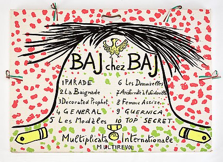 Enrico Baj, "Baj chez Baj". - Bukowskis