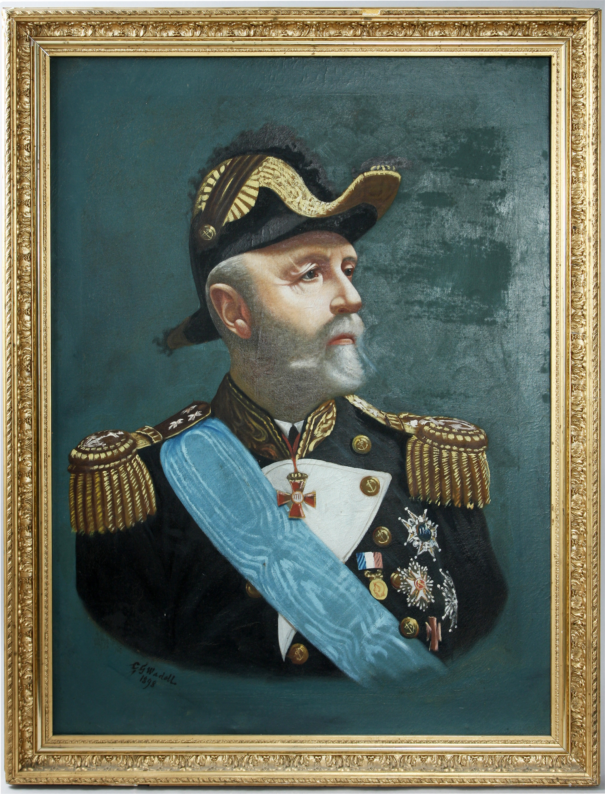 CARL GABRIEL WADELL, olja på duk, sign och dat 1898. - Bukowskis