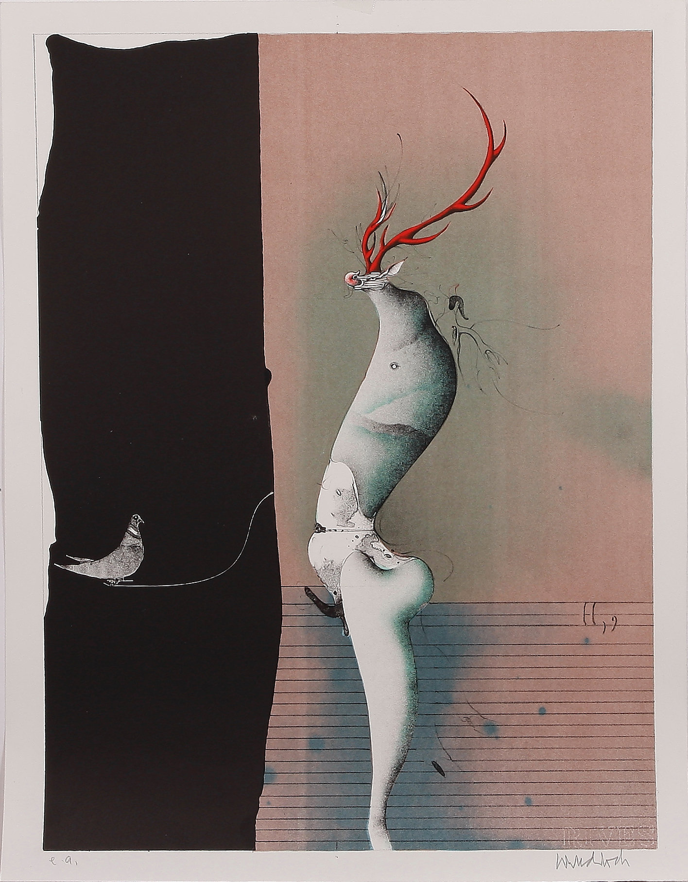 PAUL WUNDERLICH, litografier, 11 st, sign. - Bukowskis