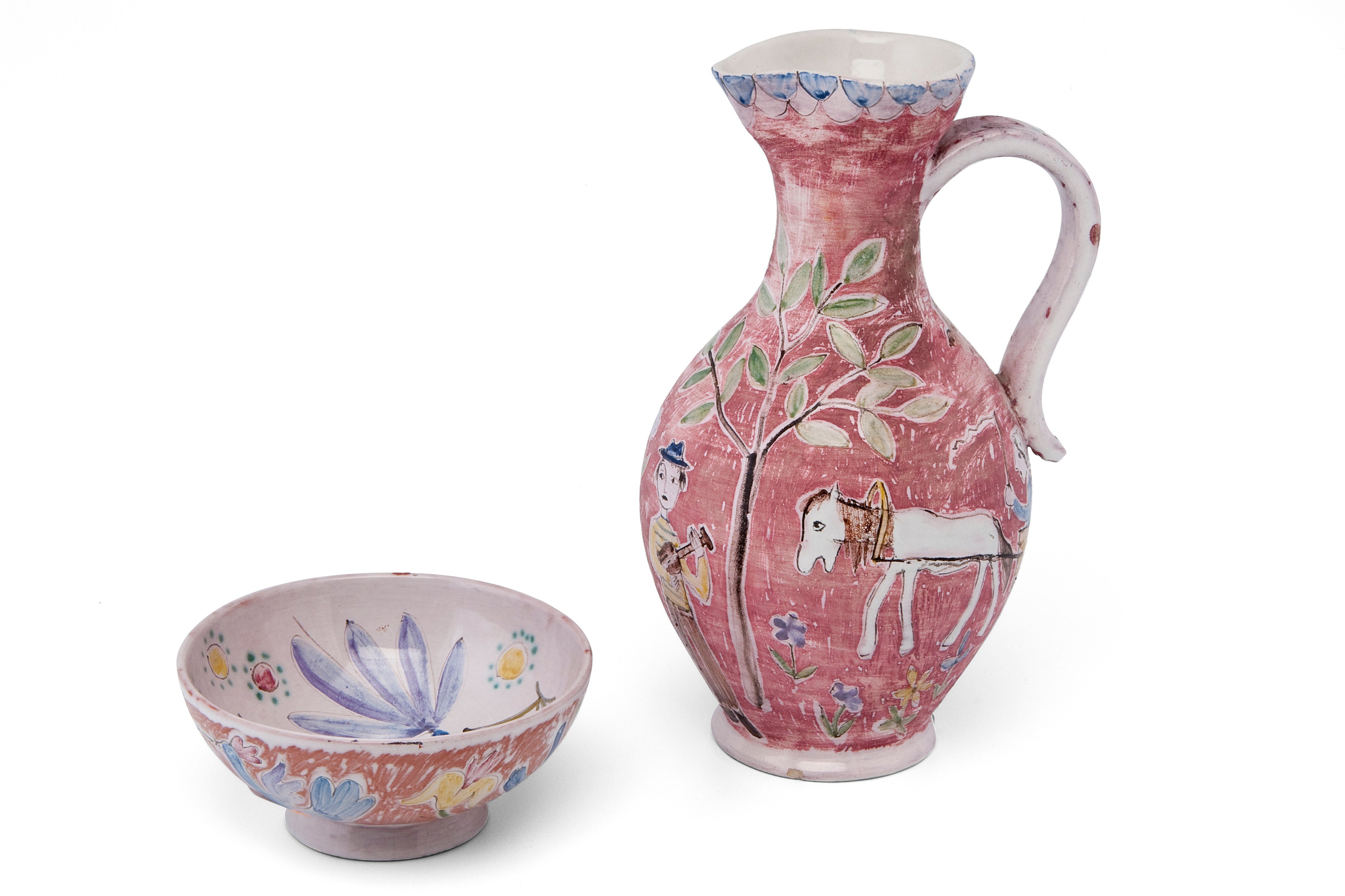 Rut Bryk, A CERAMIC POT AND A BOWL. - Bukowskis