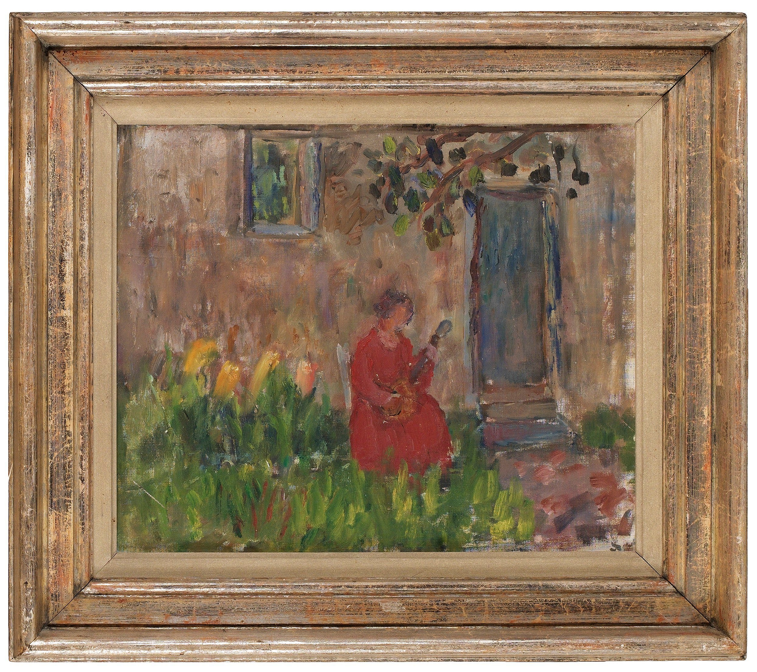 Ivan Ivarson, Girl with intrument. - Bukowskis