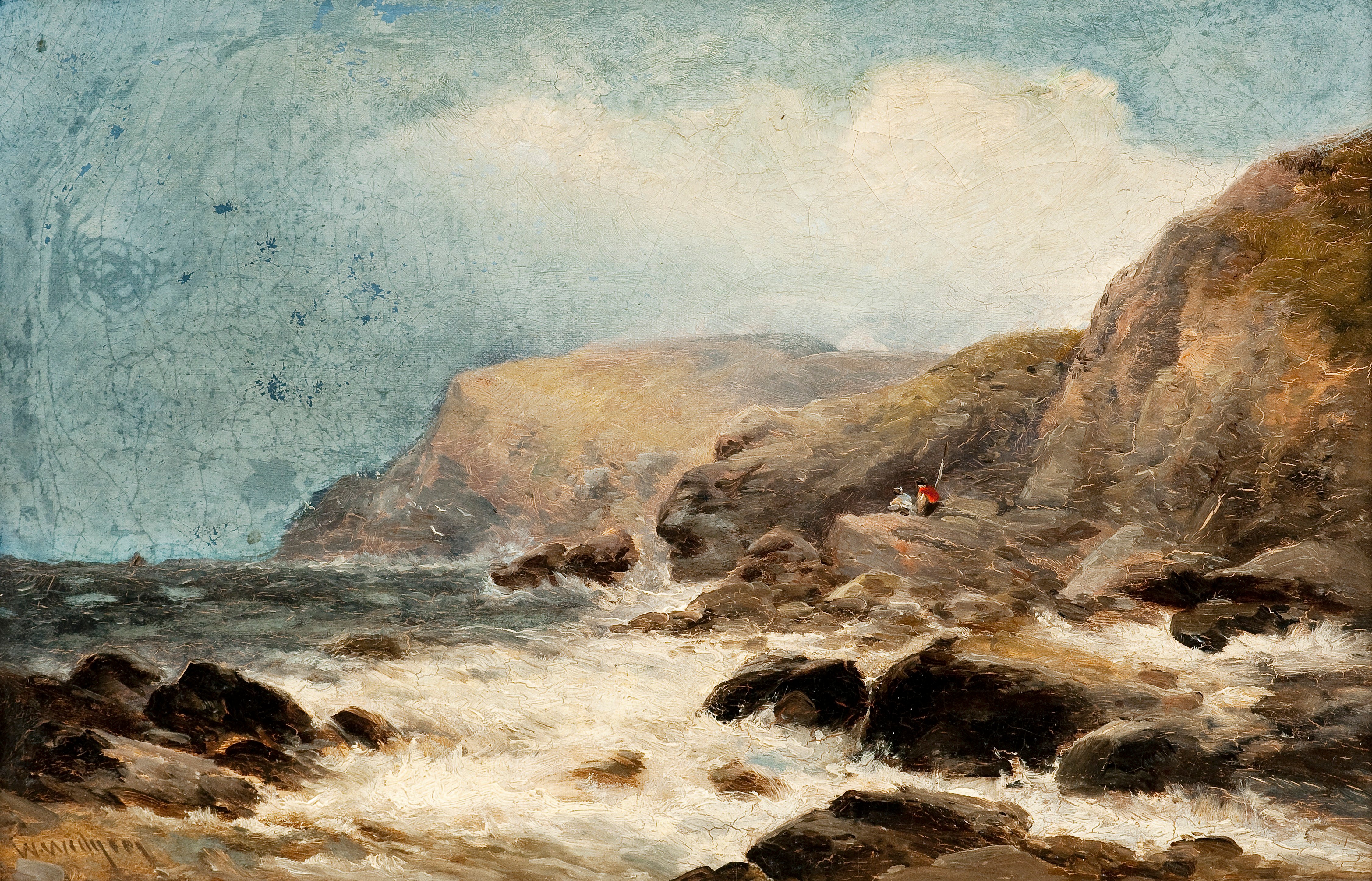 William Widgery, "NEAR SEATON-DEVON". - Bukowskis