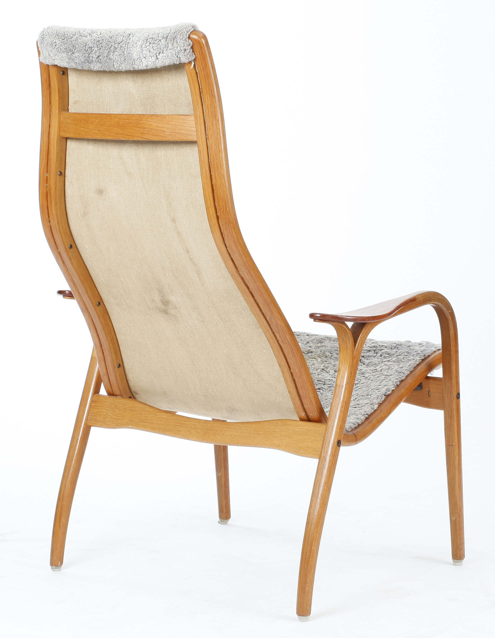 VILSTOL, "Lamino". Design Yngve Ekström för Swedese. Brännmärkt ...