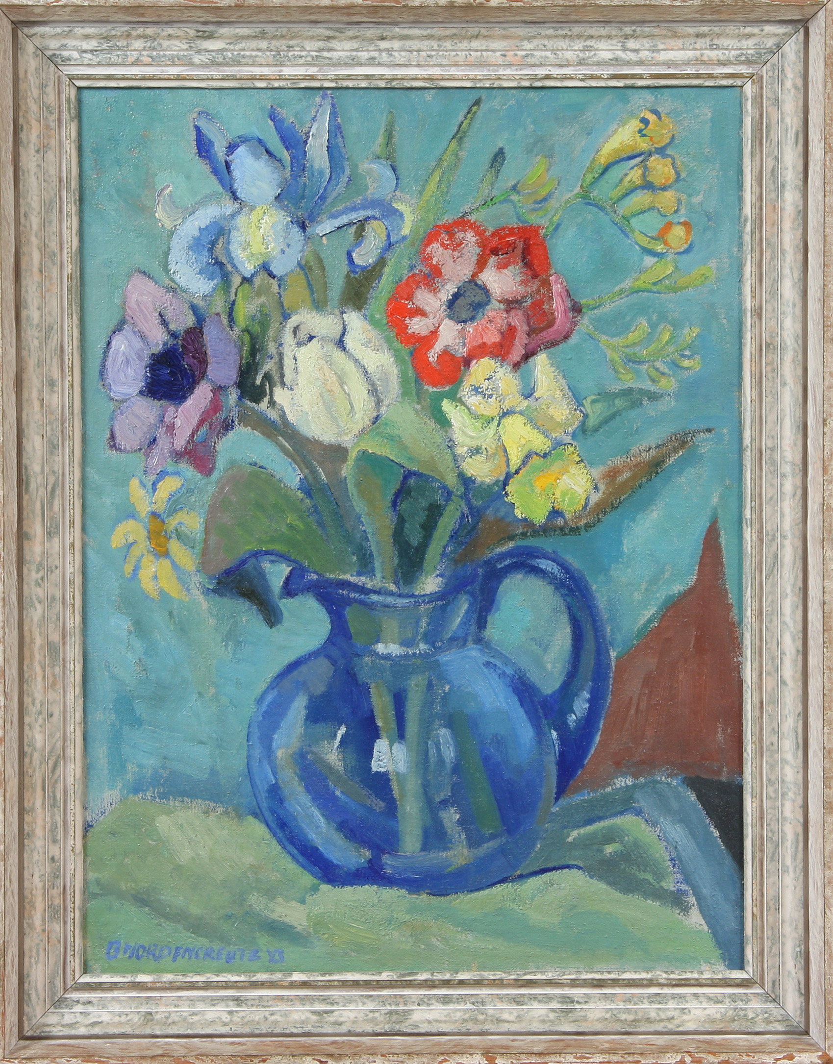 BRITA NORDENCREUTZ, olja på duk, sign o dat-43. - Bukowskis