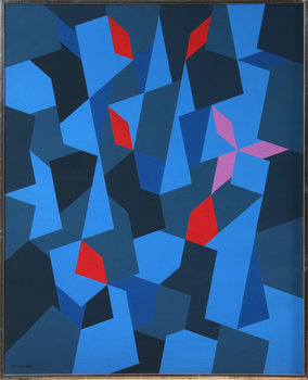 WILHELM WIK, akryl på duk, sign. - Bukowskis