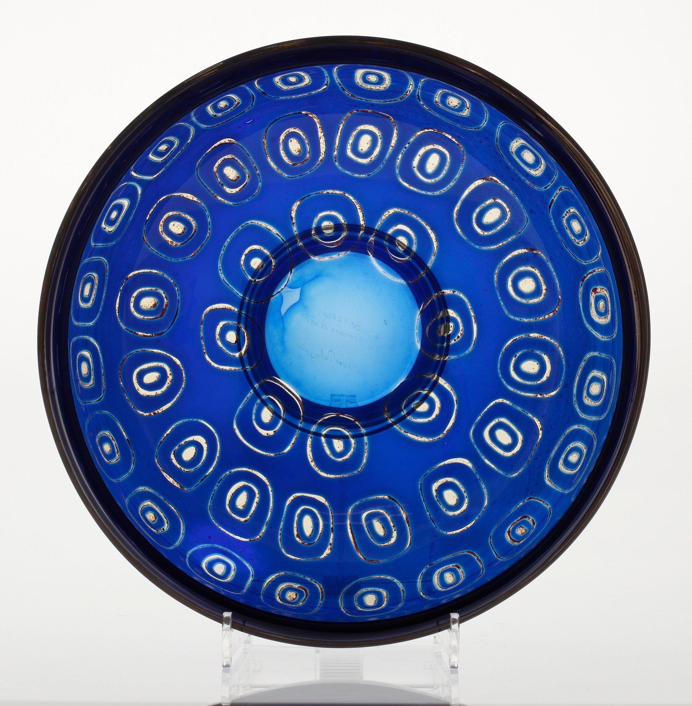 A Sven Palmqvist 'Ravenna' glass bowl, Orrefors 1956. - Bukowskis