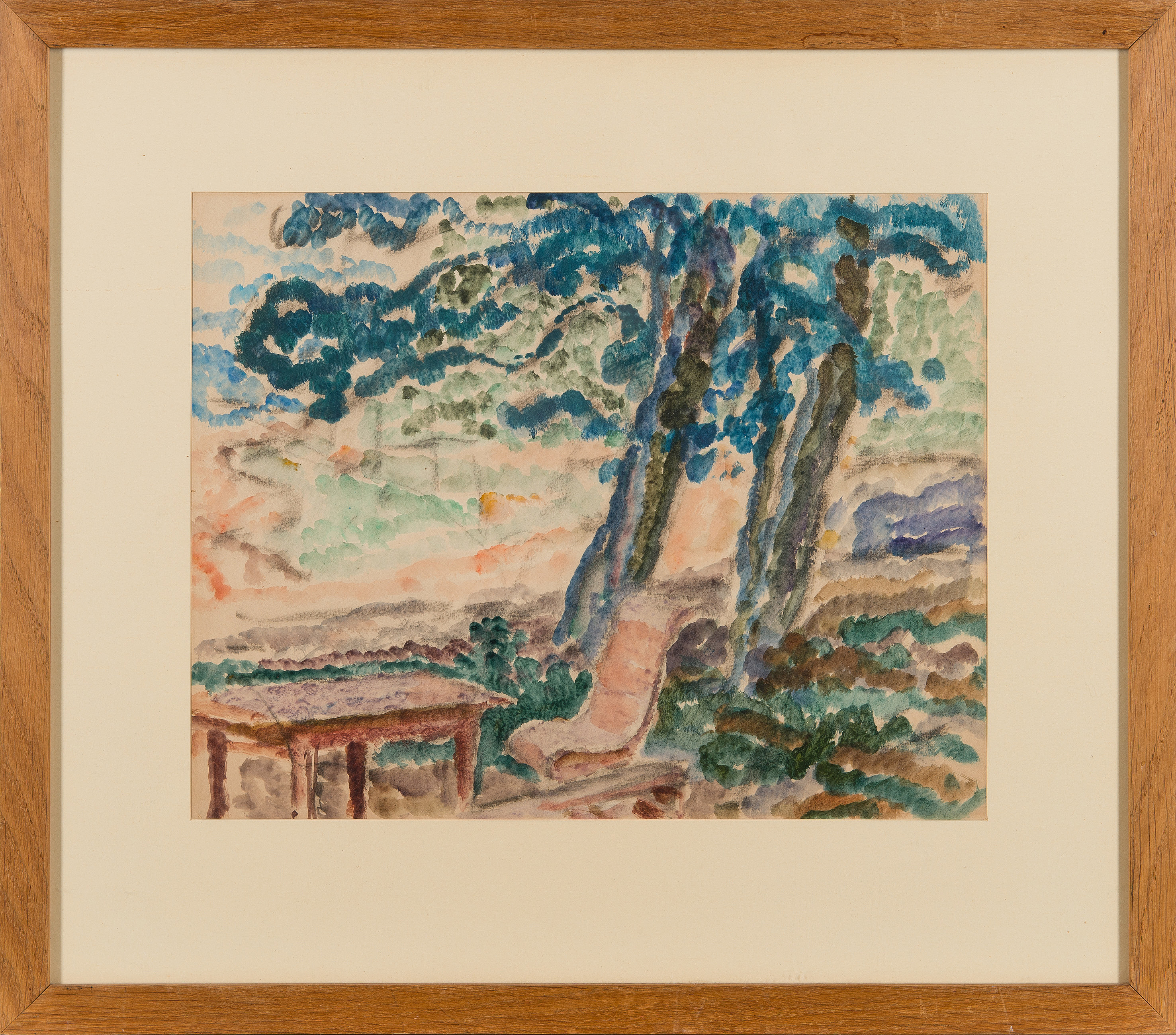 VERNER THOMÉ, watercolour. - Bukowskis