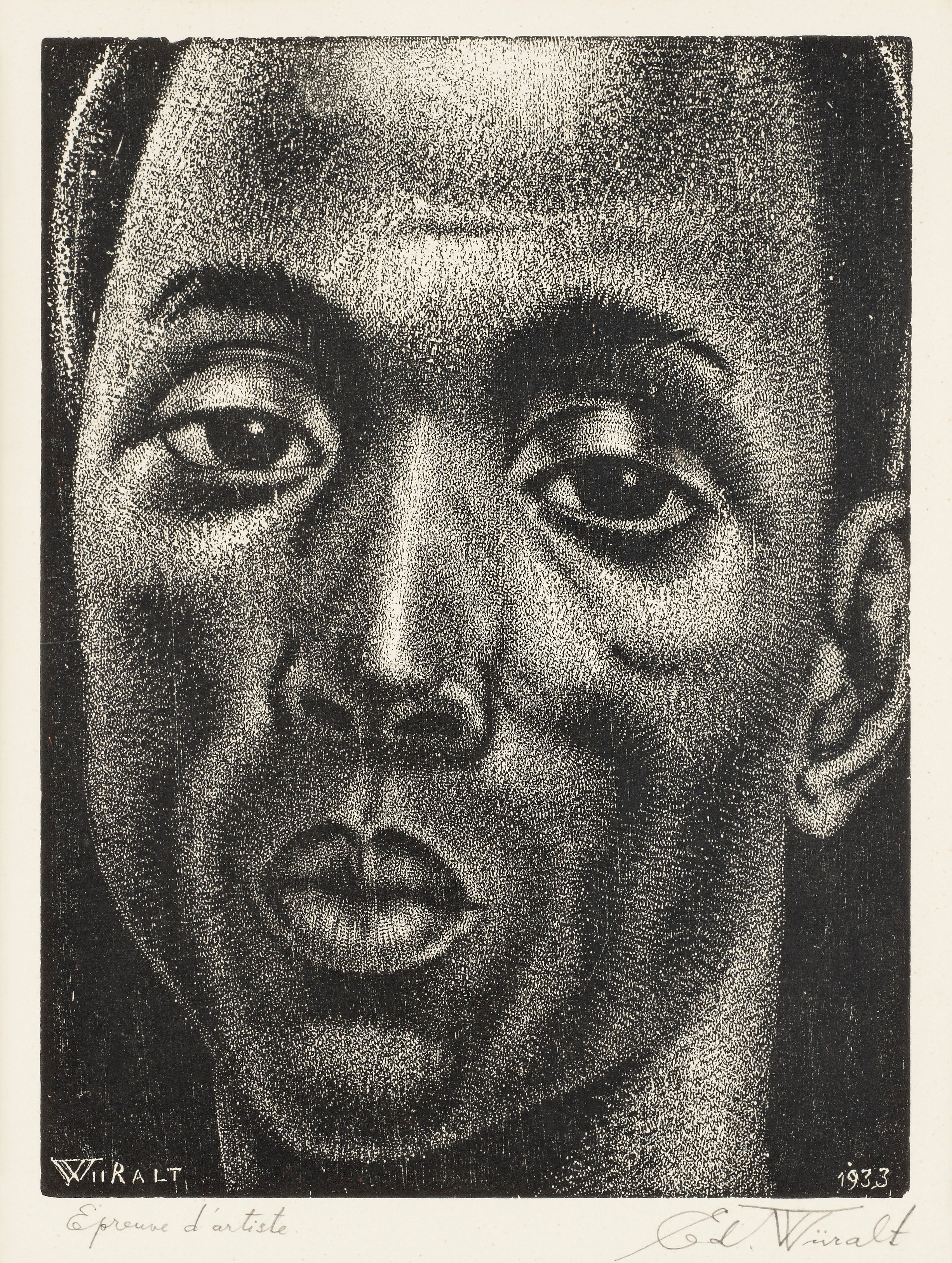 Eduard Wiiralt, "Neegripead". - Bukowskis