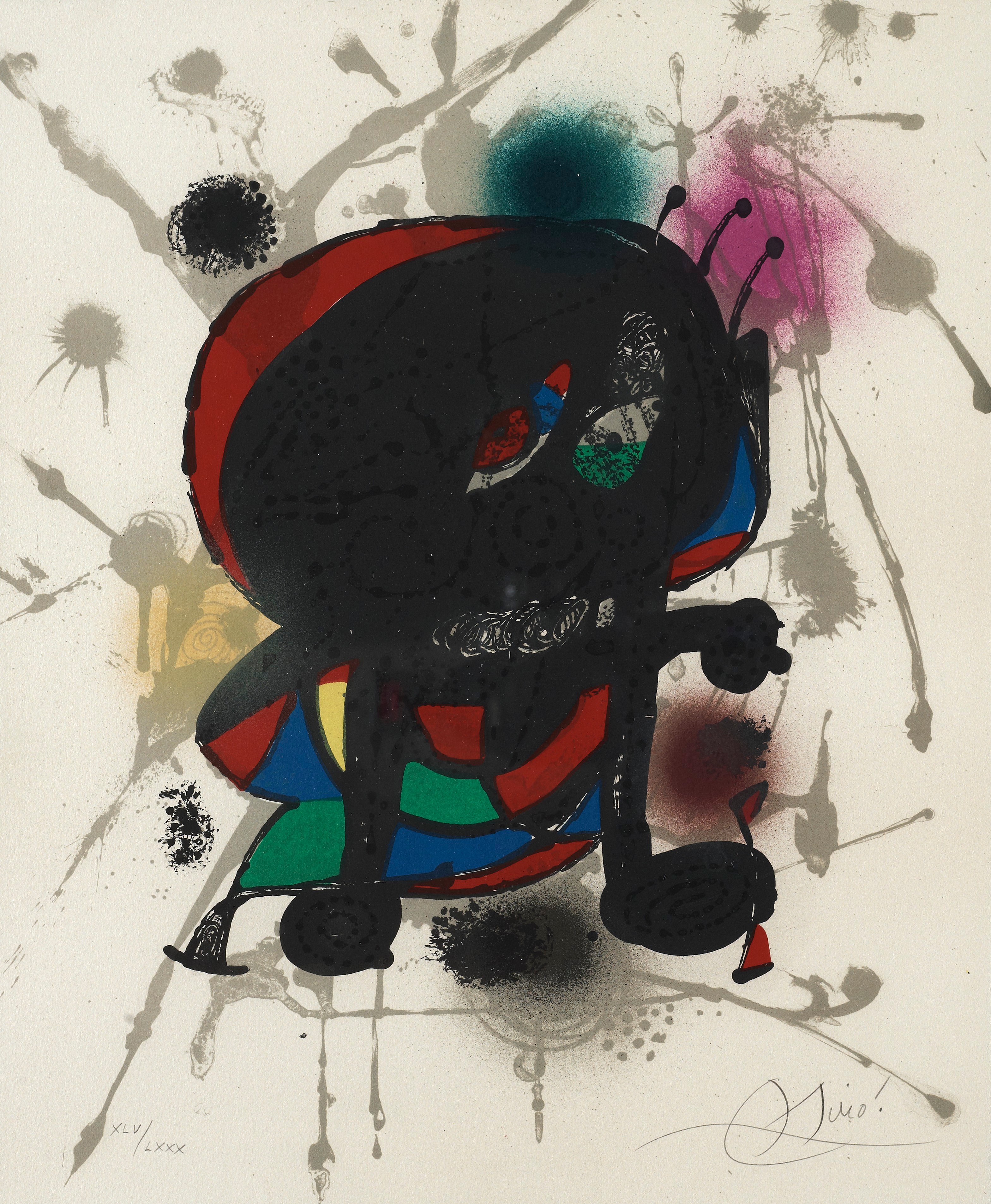 Joan Miró, Untitled, from: "Joan Miró lithographe III". - Bukowskis