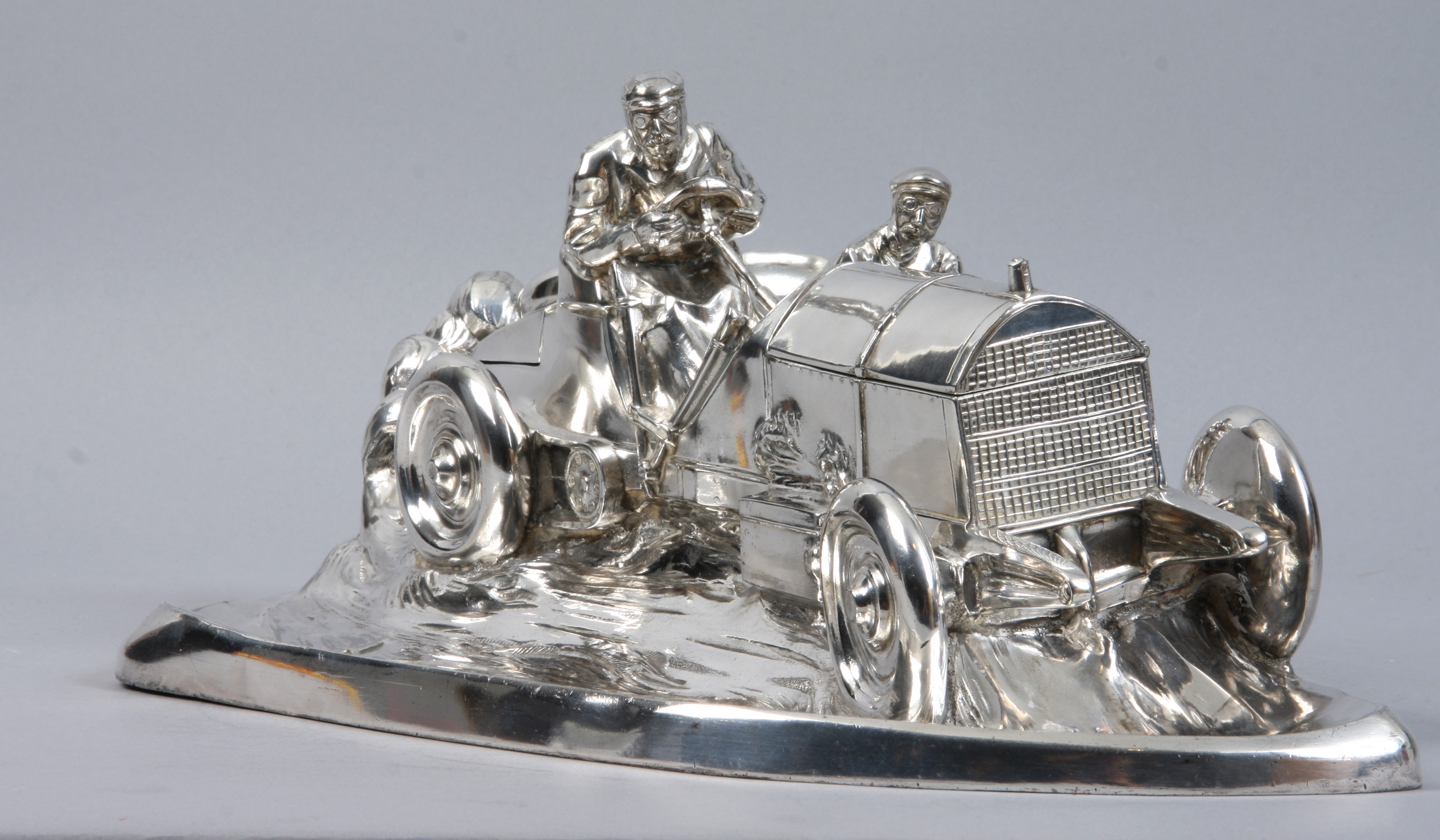 WILHELM ZWICK, skrivställ, nysilver, Kayser, sign. - Bukowskis