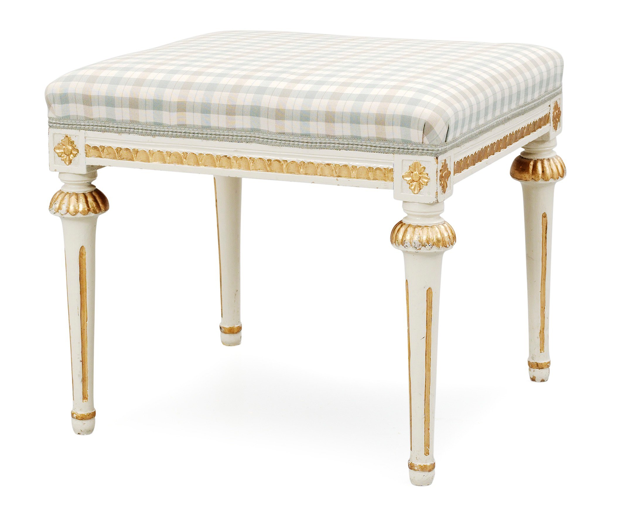 A Gustavian late 18th century stool. - Bukowskis