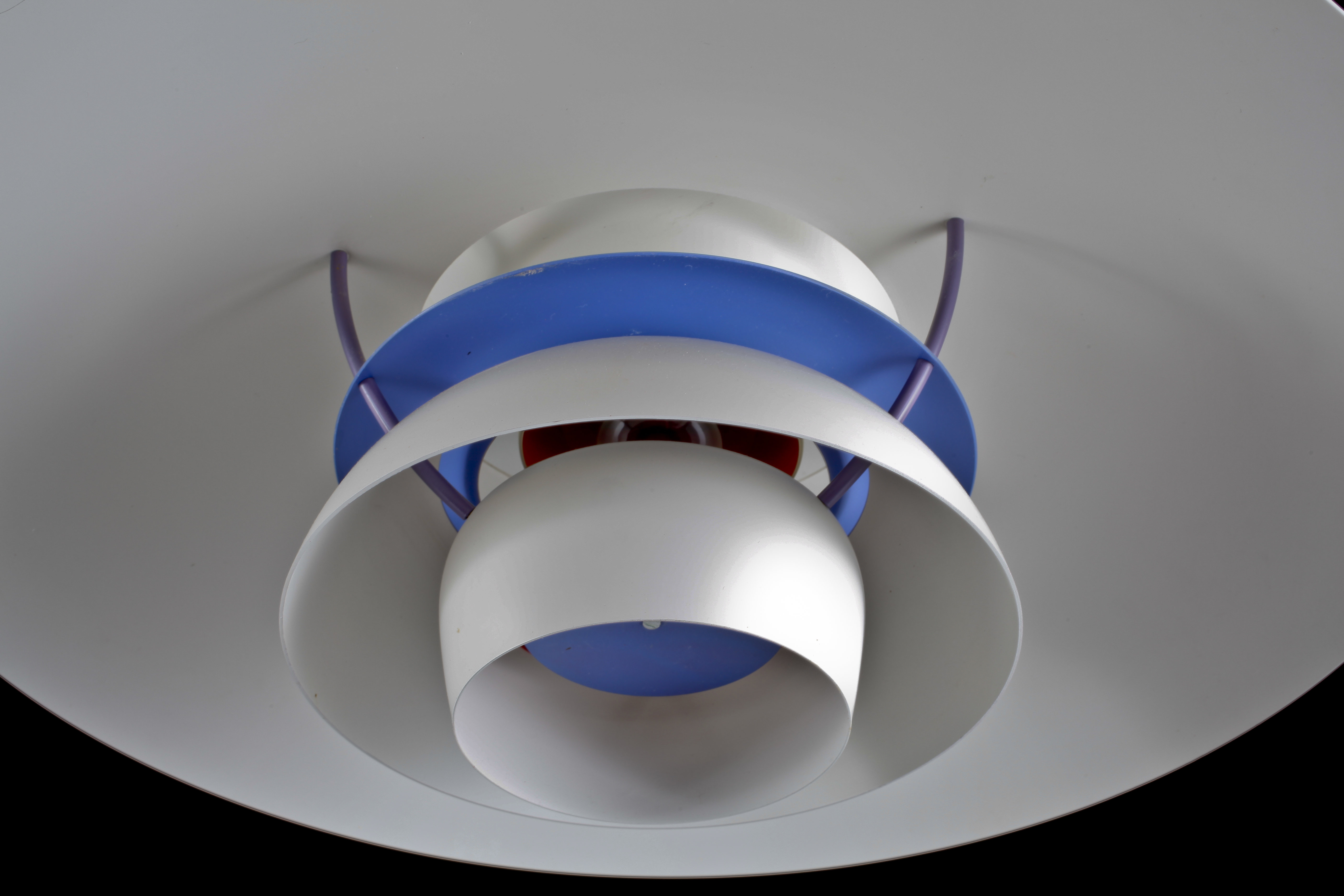 TAKLAMPA, "PH-lampa". Design Paul Henningsen för Louis Poulsen. Diam ca ...