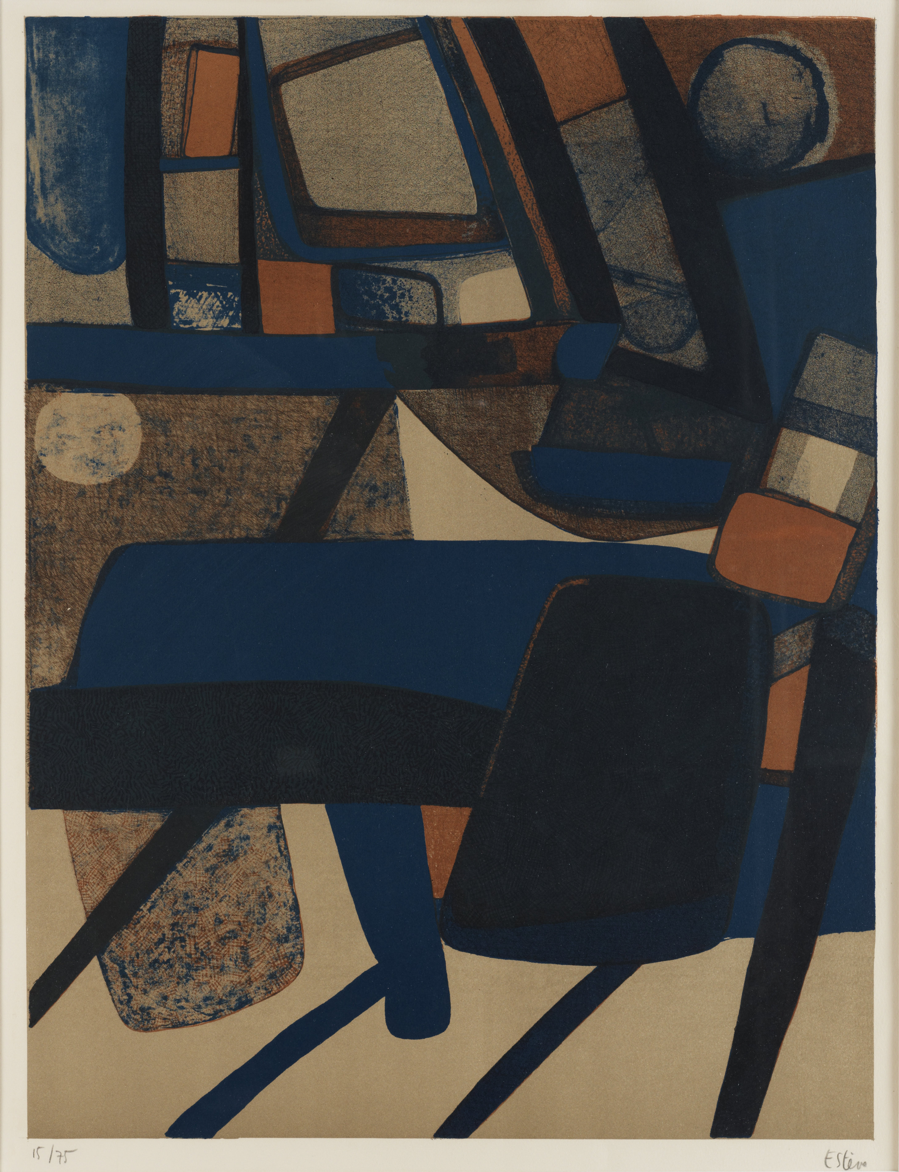 Maurice Estève, Untitled. - Bukowskis