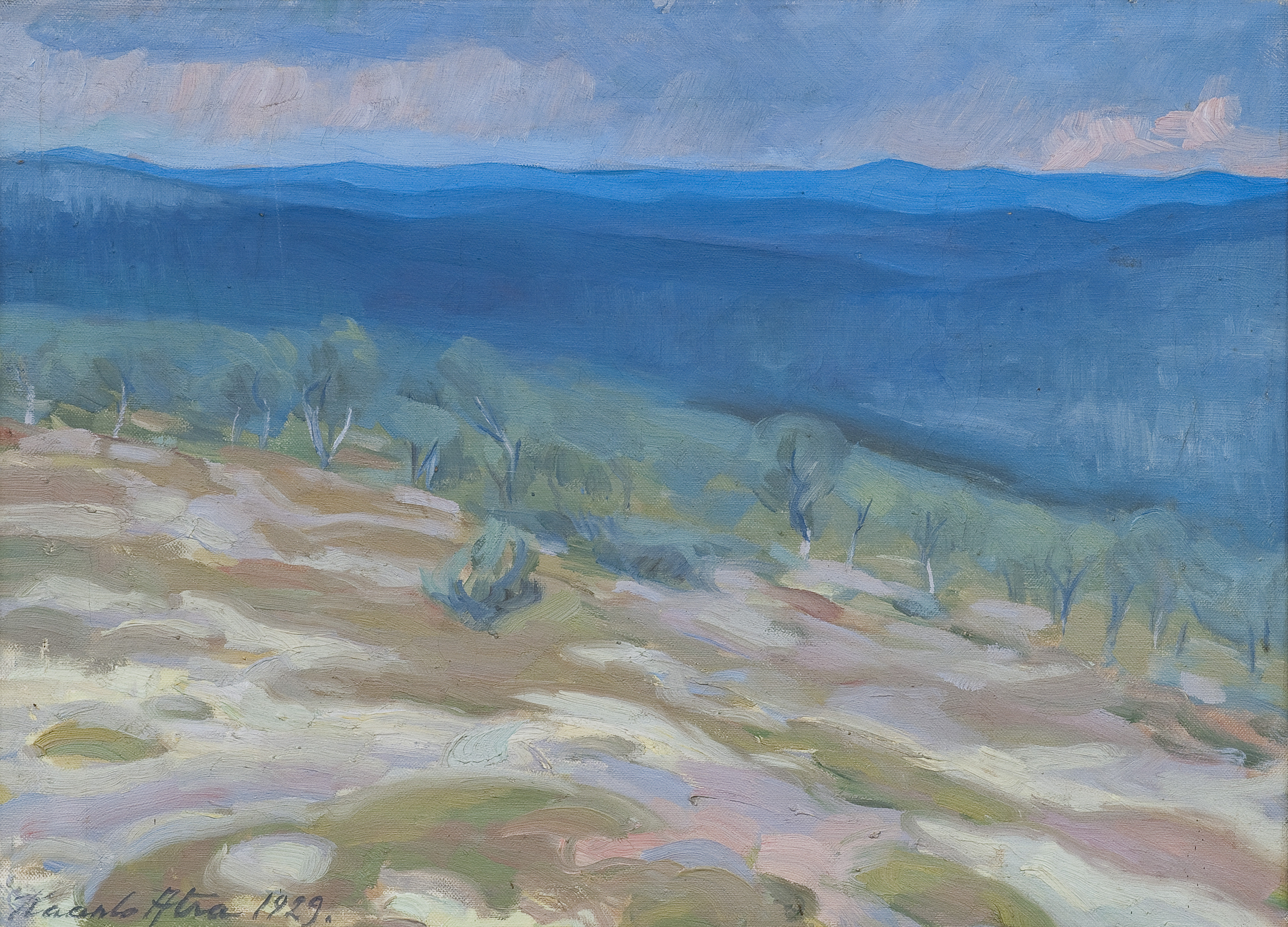 Kaarlo Atra, LANDSCAPE. - Bukowskis