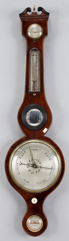 BAROMETER, Barnasconi, Leeds, England, 1800-tal. - Bukowskis