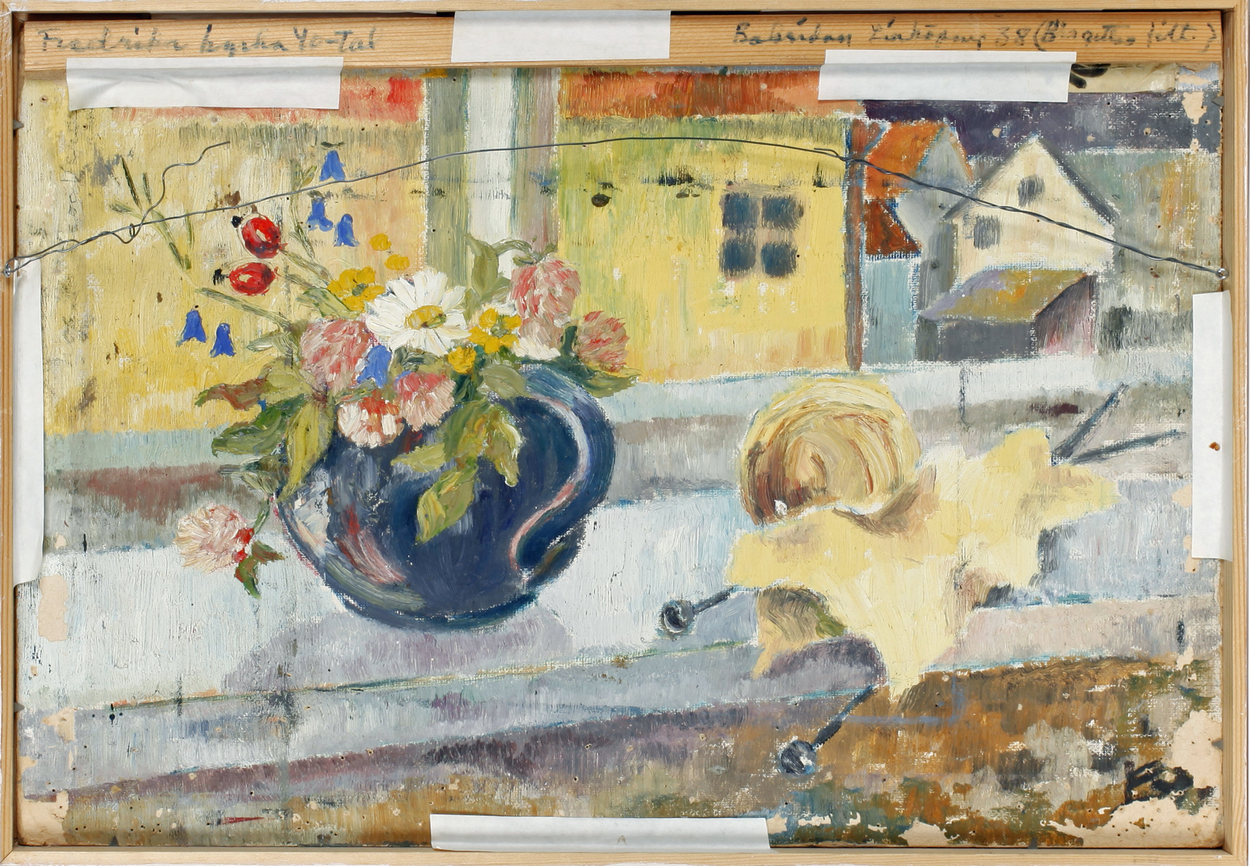 BERTA HANSSON, olja på pannå, sign. - Bukowskis