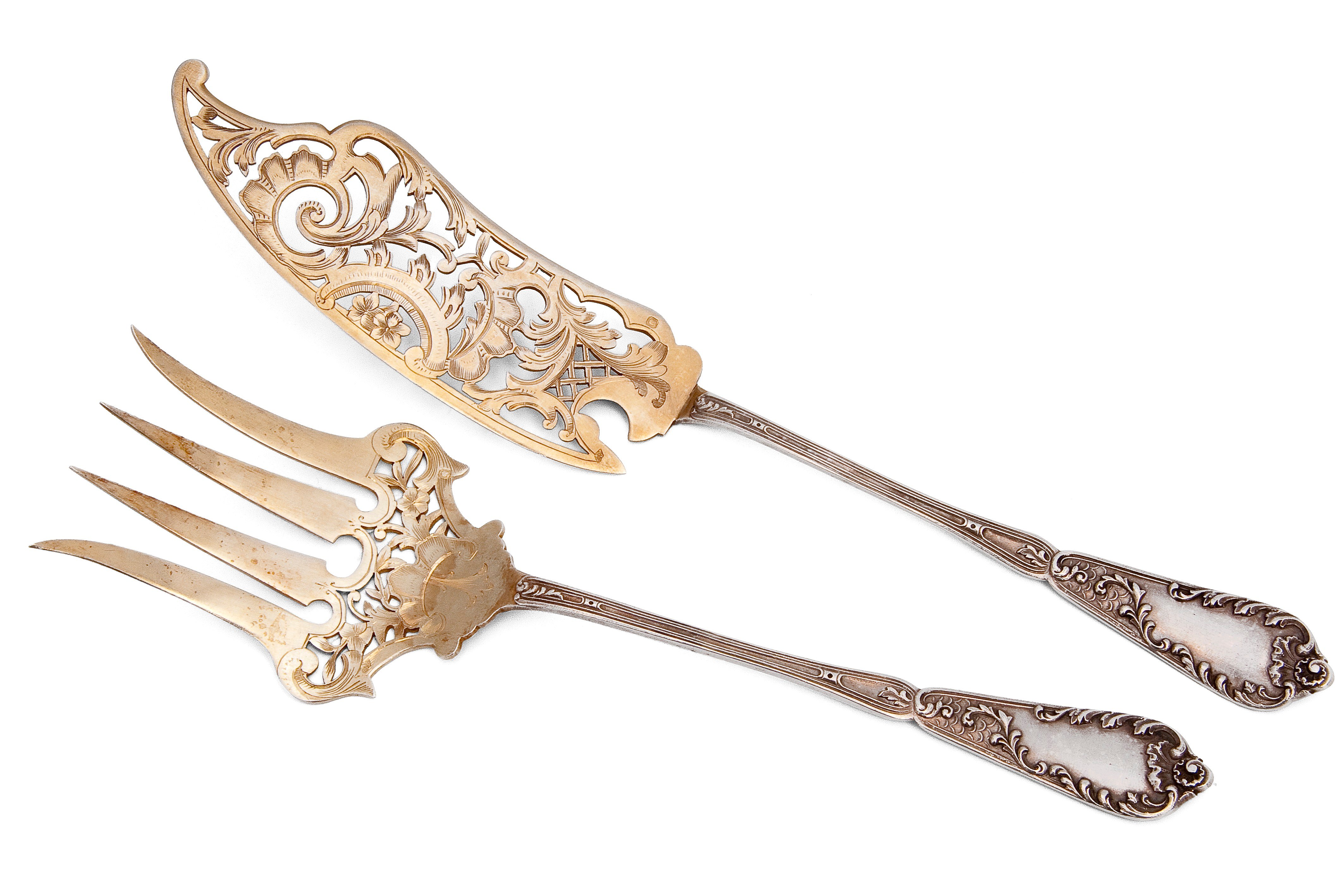 FISH SERVING SET. - Bukowskis