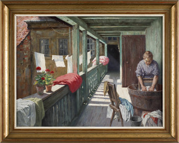 WALTER WITTING, olja på duk, sign o dat 1920. - Bukowskis