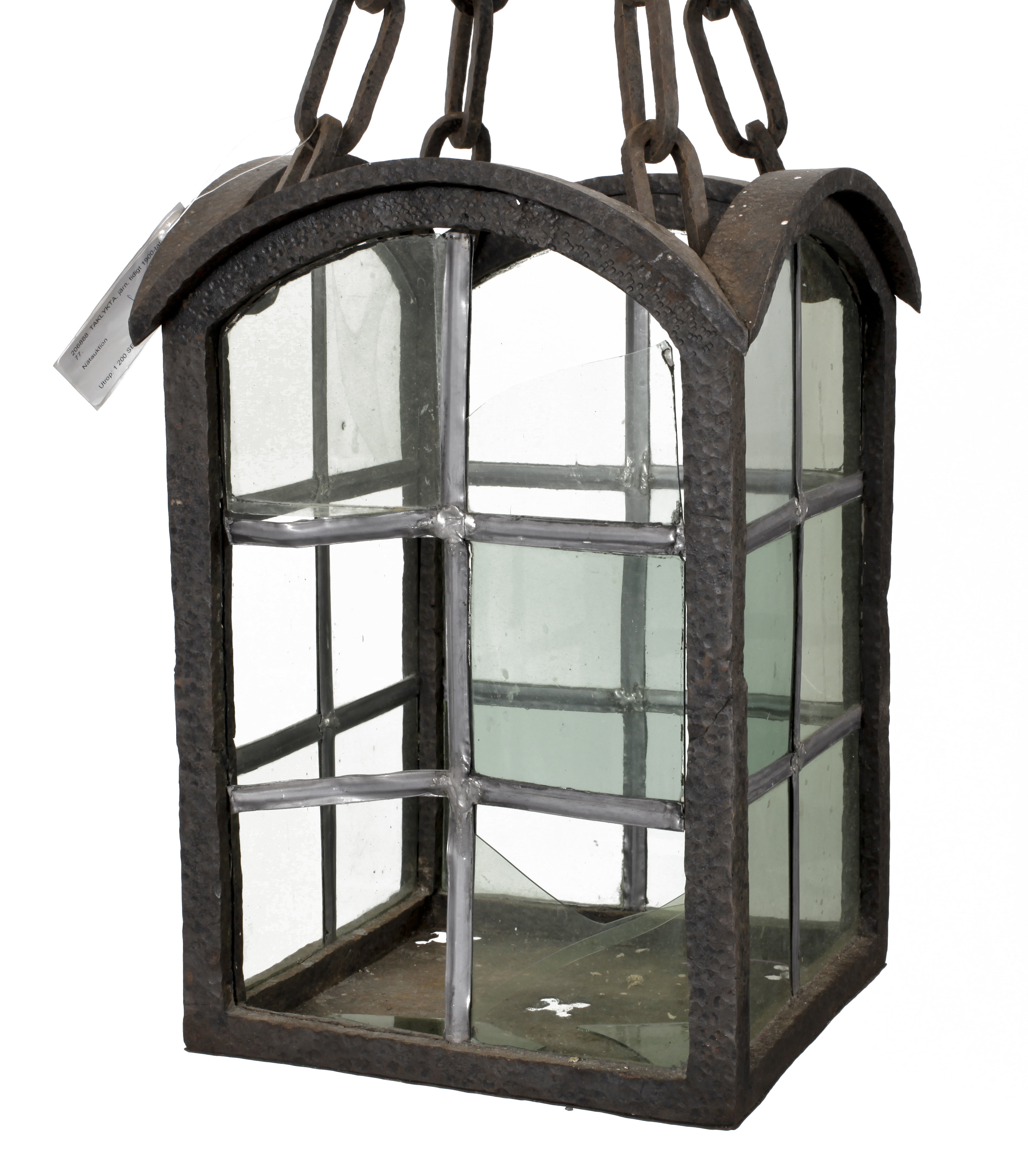 TAKLYKTA, järn, tidigt 1900-tal. H 77. - Bukowskis