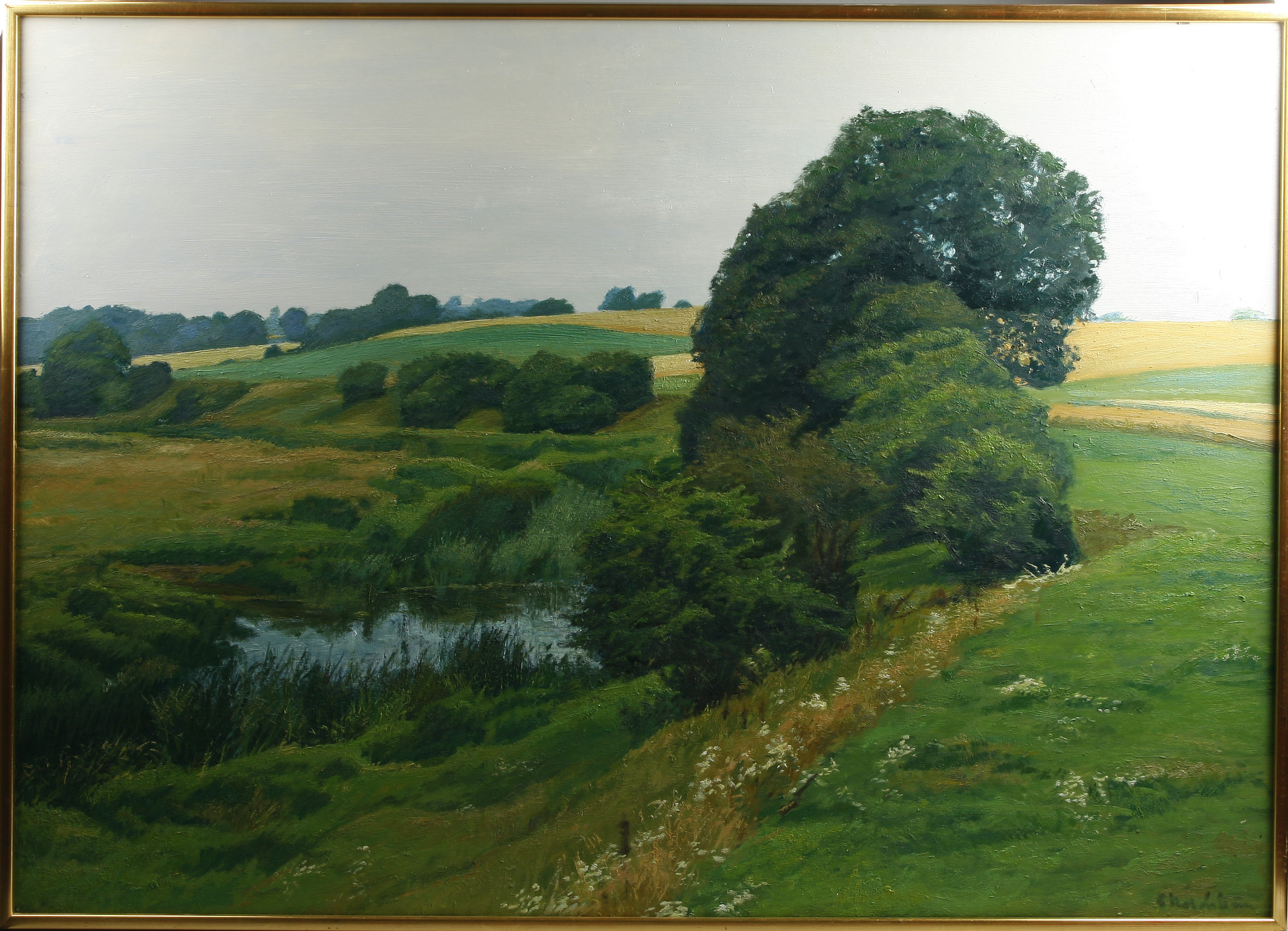 GERHARD NORDSTRÖM, olja på pannå, sign. - Bukowskis