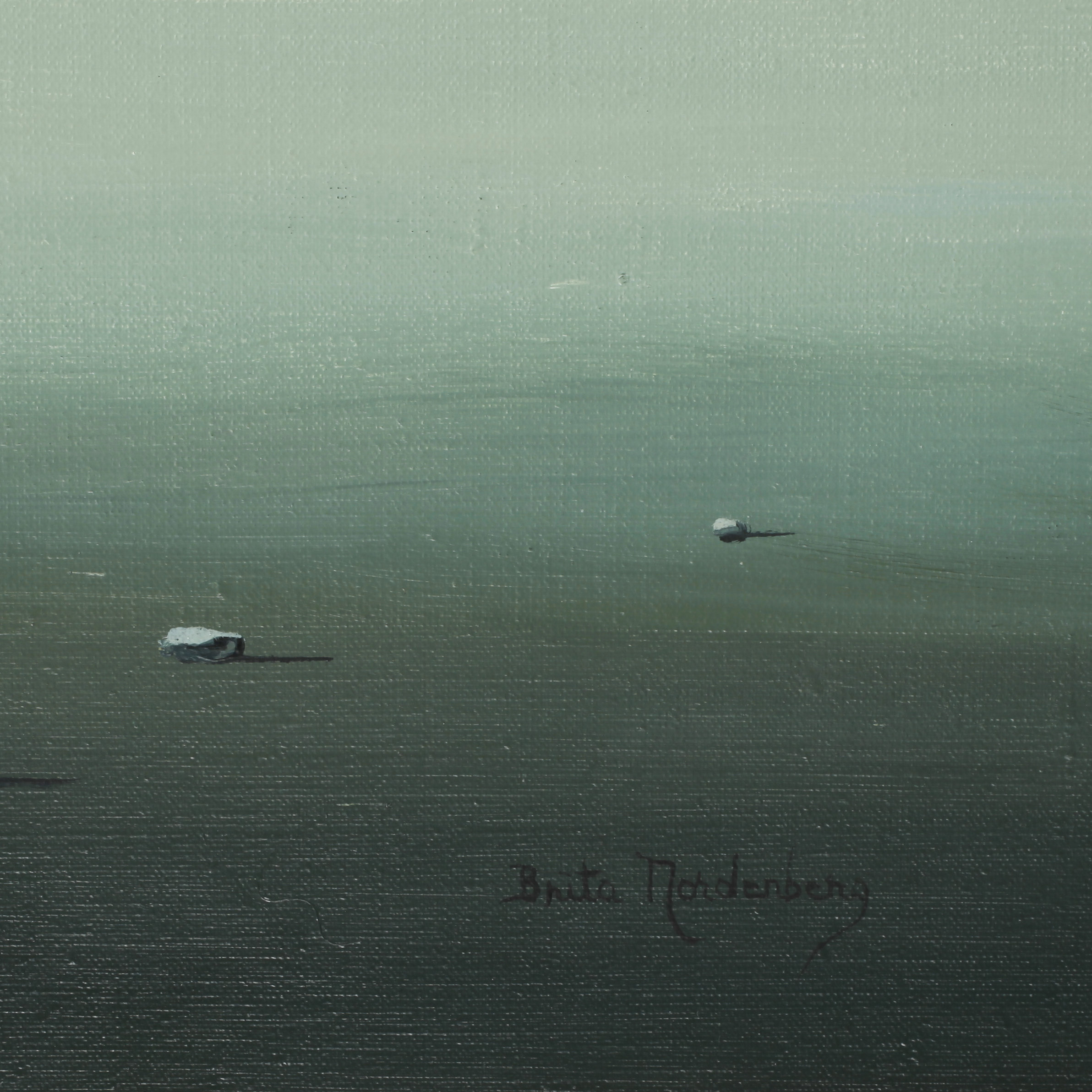 BRITA NORDENBERG, olja på duk. Sign. - Bukowskis