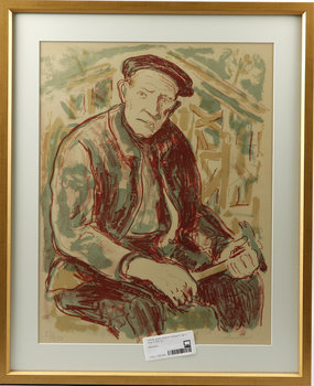 ALBIN AMELIN, färlitografi, sign o numr 27/250. - Bukowskis