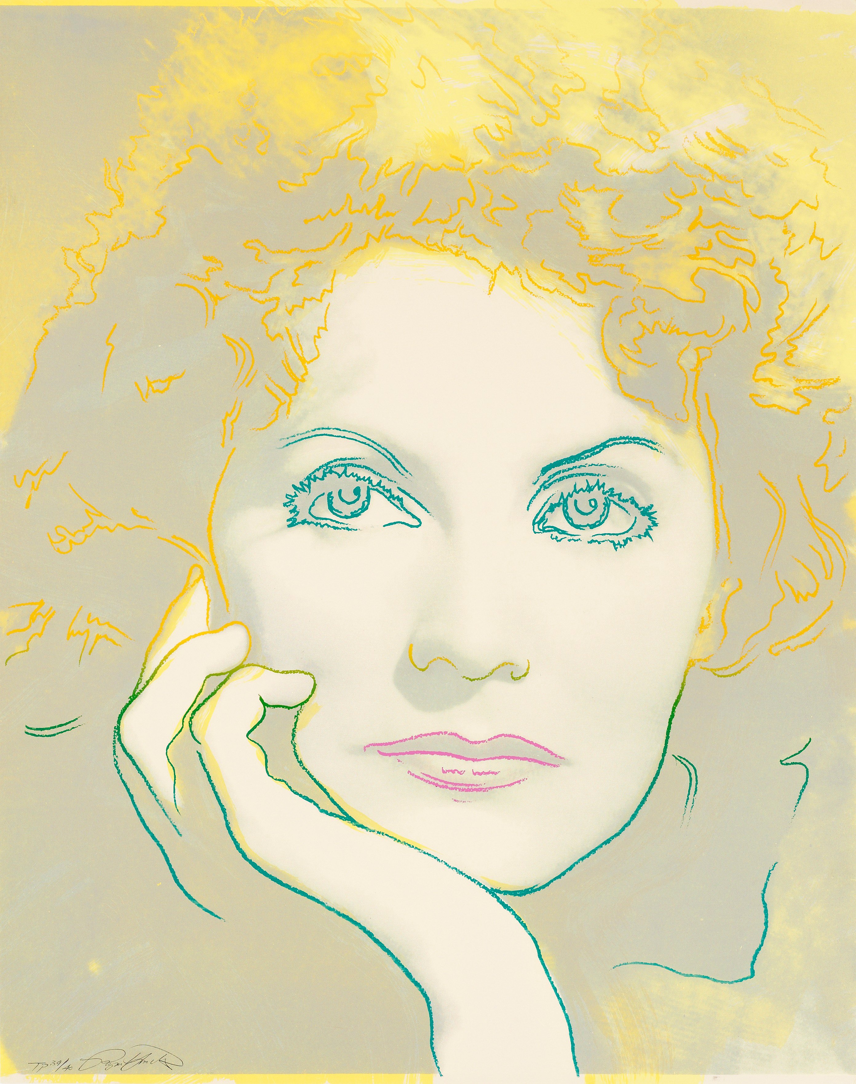 Rupert Jasen Smith (Andy Warhol), "Dreaming", ur: "Garbo". - Bukowskis