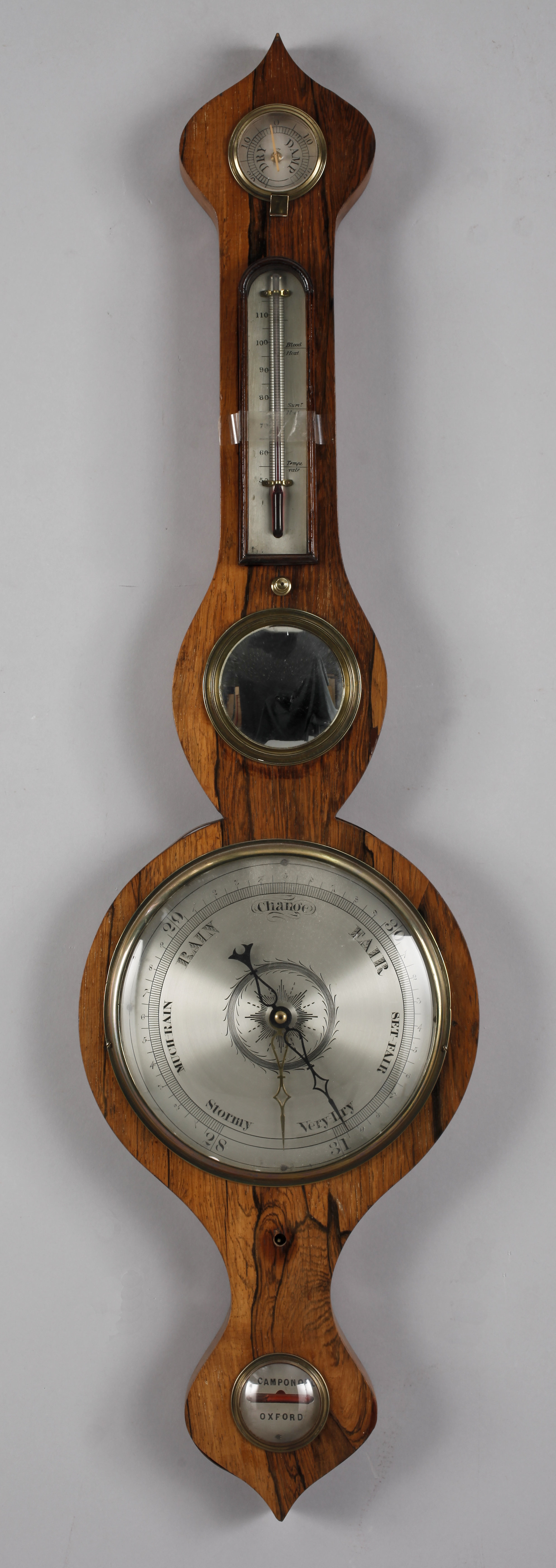 BAROMETER, England, 1800-tal. - Bukowskis