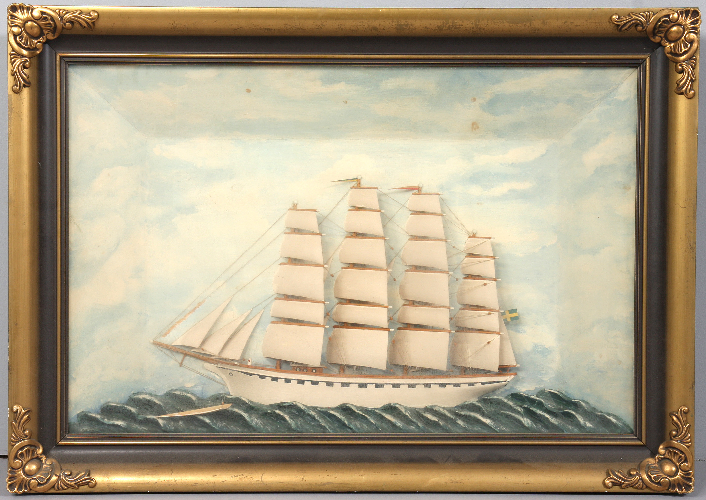 HALVMODELL AV FARTYG, 1800/1900-tal. - Bukowskis