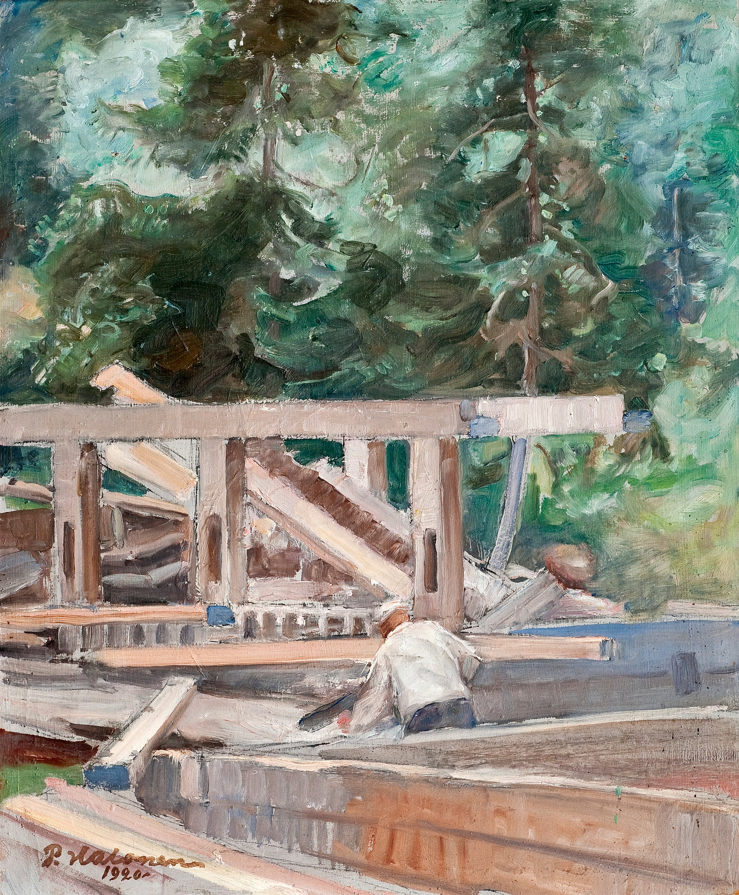 Pekka Halonen, UUDISRAKENNUS. - Bukowskis