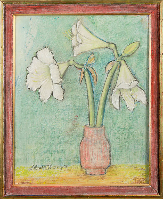 MATTI HAUPT, pastel, signed. - Bukowskis
