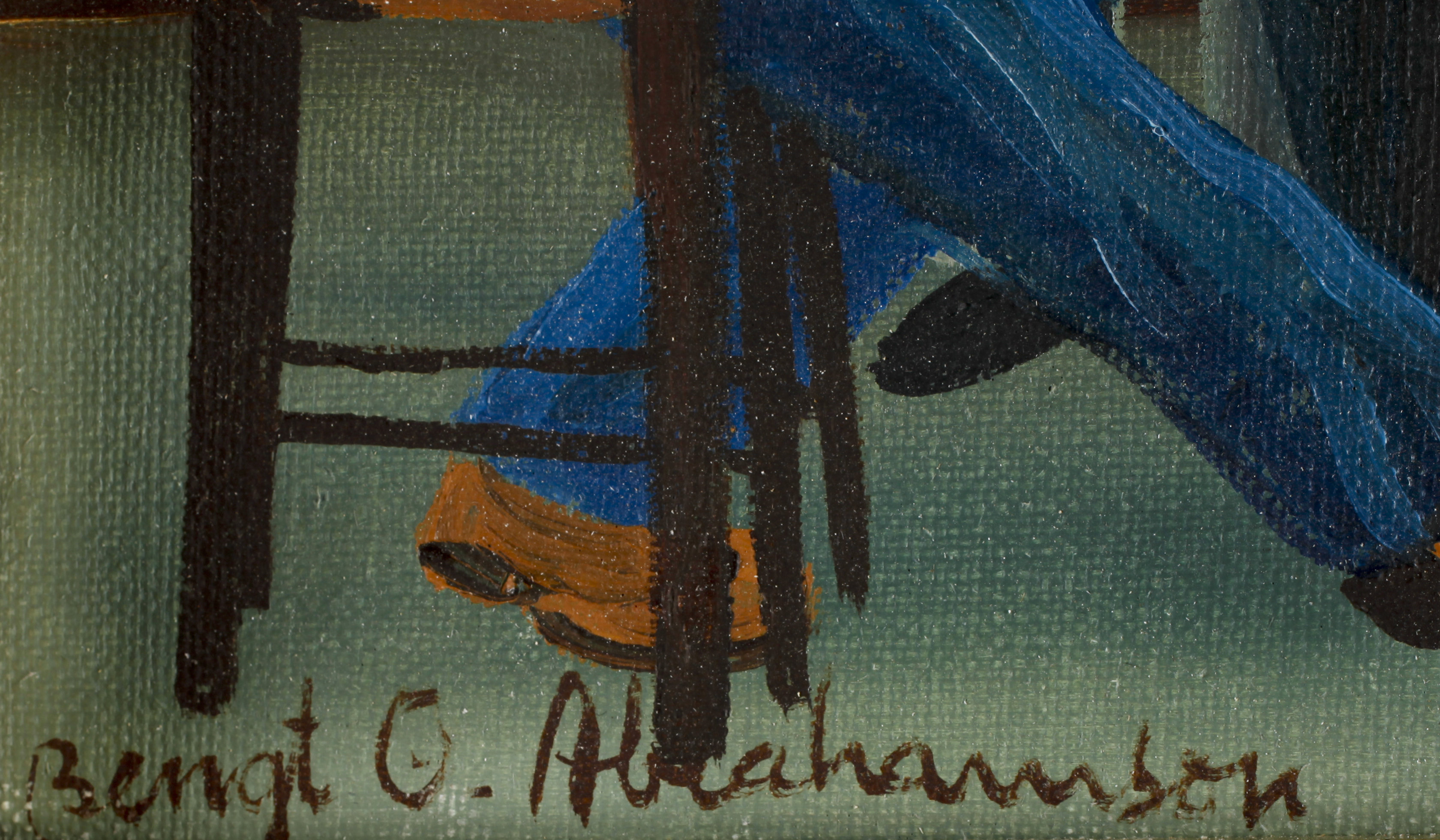 BENGT OLOV ABRAHAMSON, olja på duk, sign. - Bukowskis