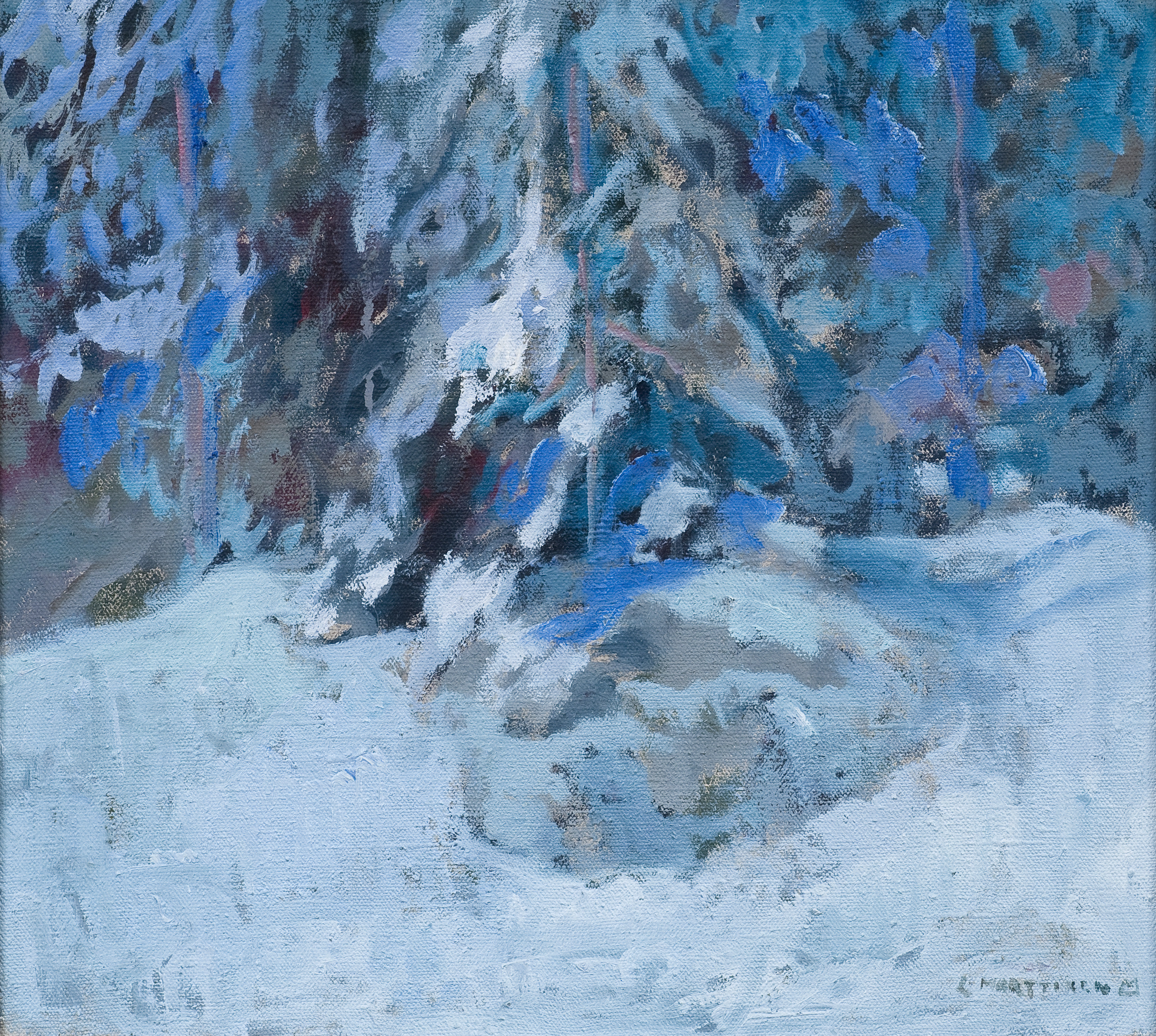 Lasse Marttinen, TALVIKUVA. - Bukowskis