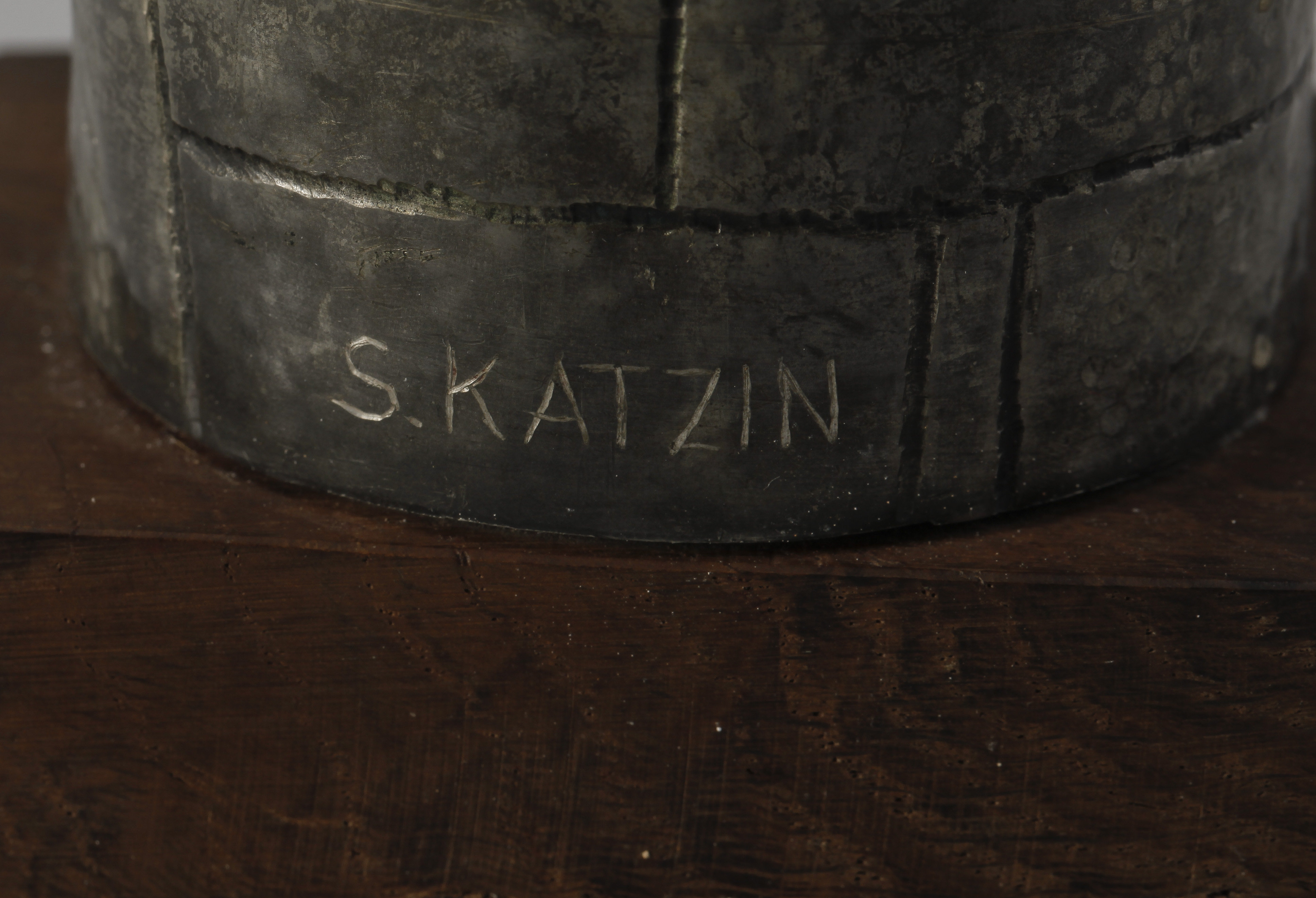 SONJA KATZIN, skulptur, aluminium. Sign. - Bukowskis