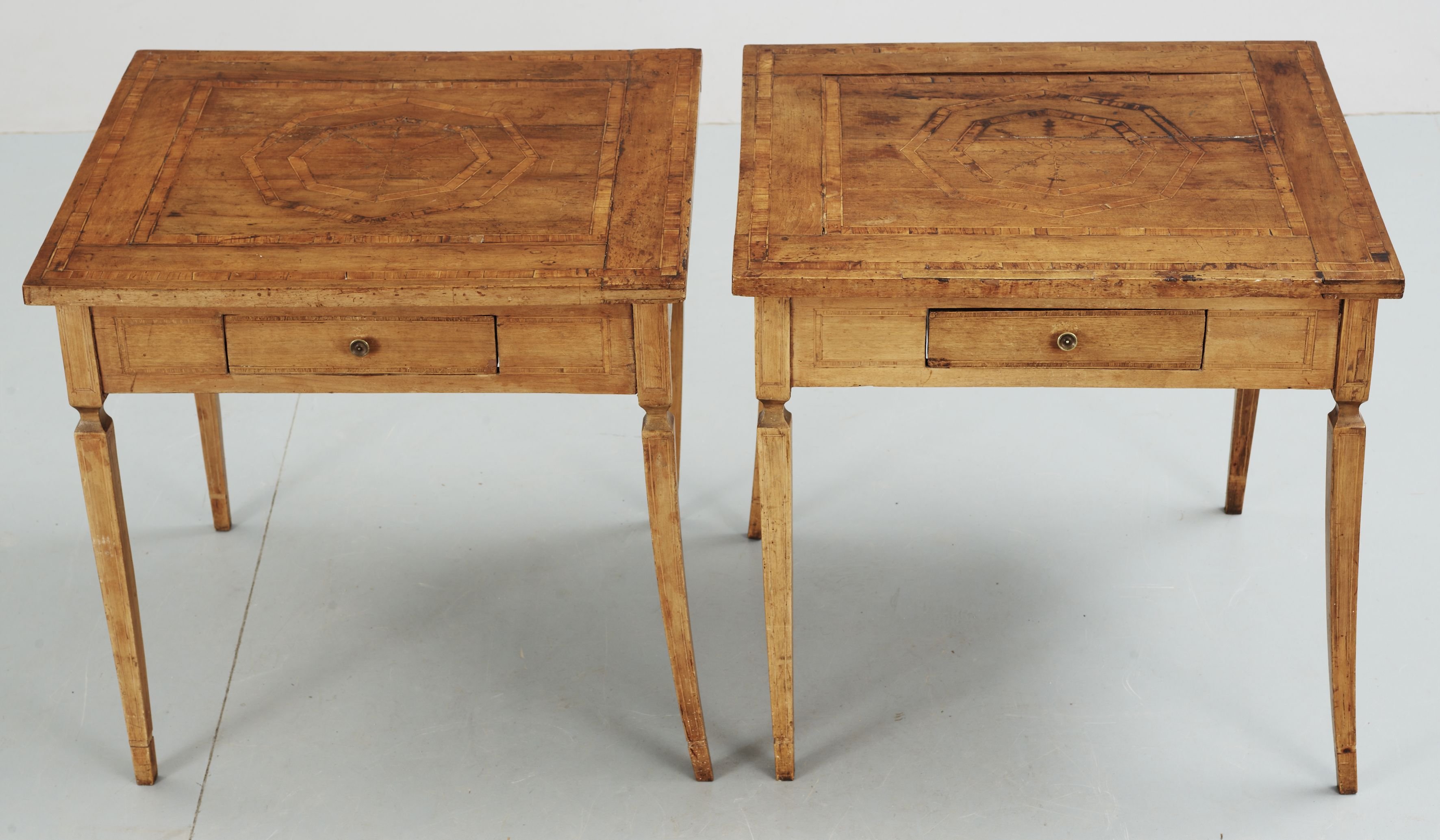 BORD, ett par, gustavianska/gustaviansk stil, delvis omkring ...