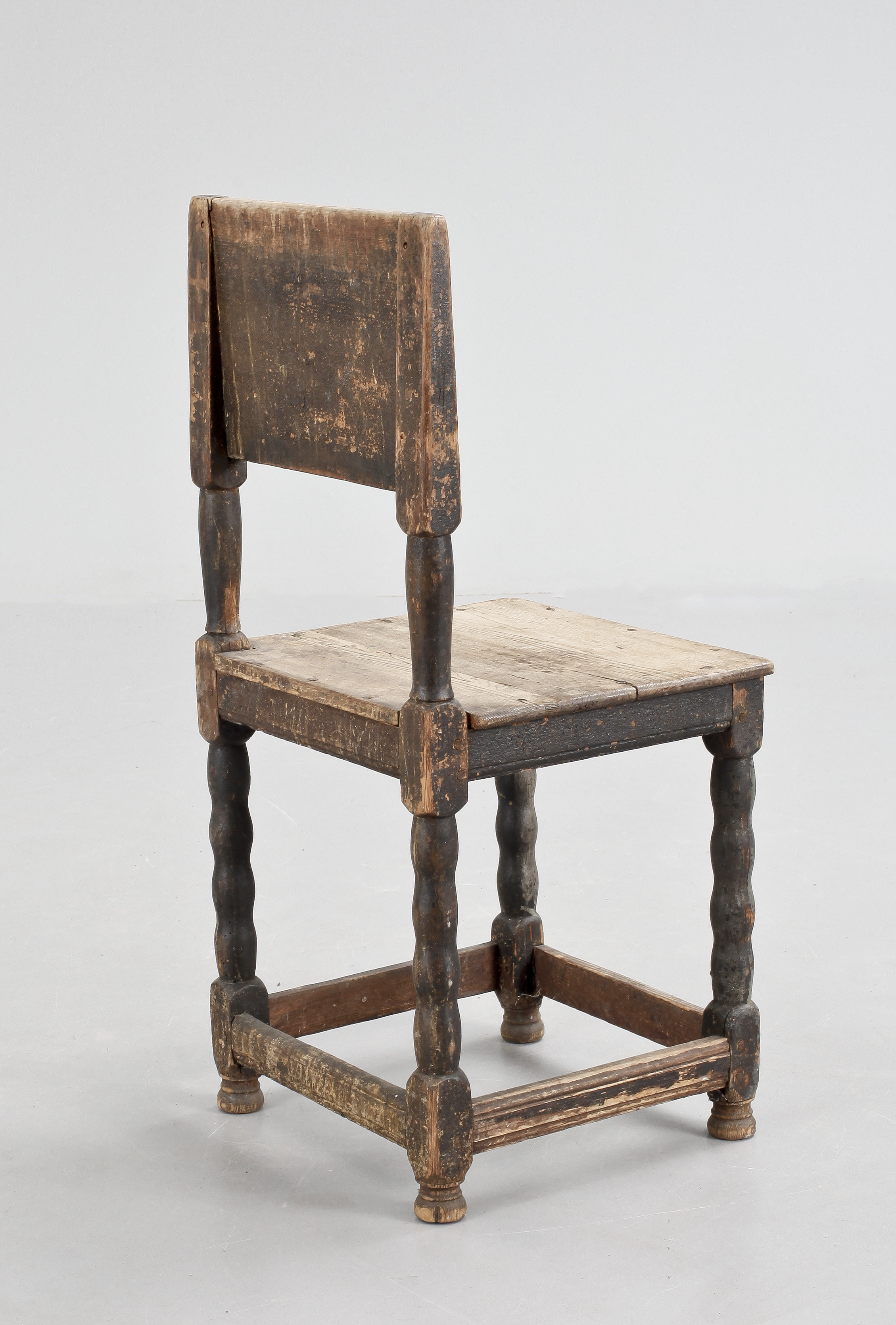 STOL, barockstil, allmoge, 1800-tal. - Bukowskis