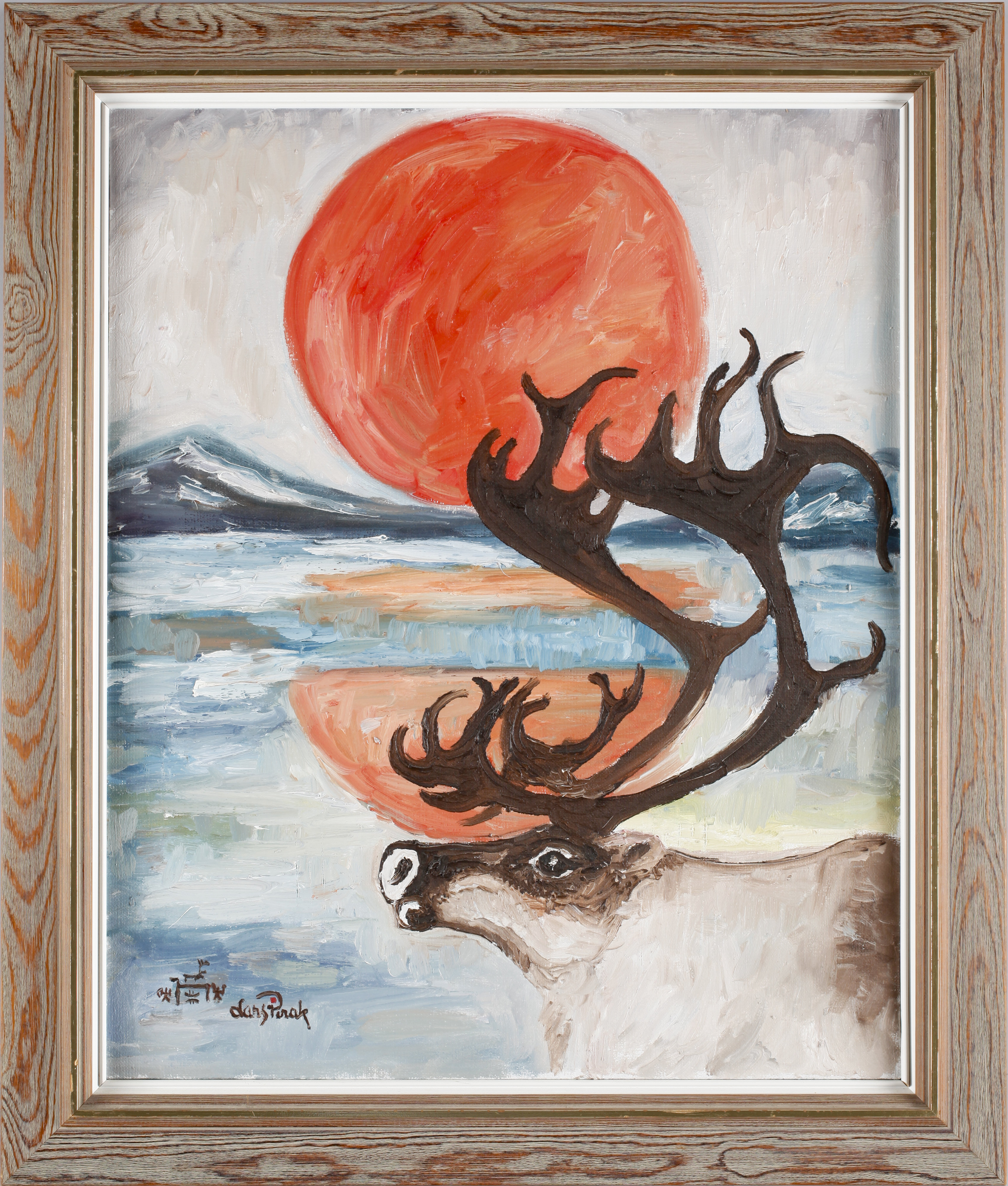 LARS NILS PIRAK, olja på duk. Sign. - Bukowskis