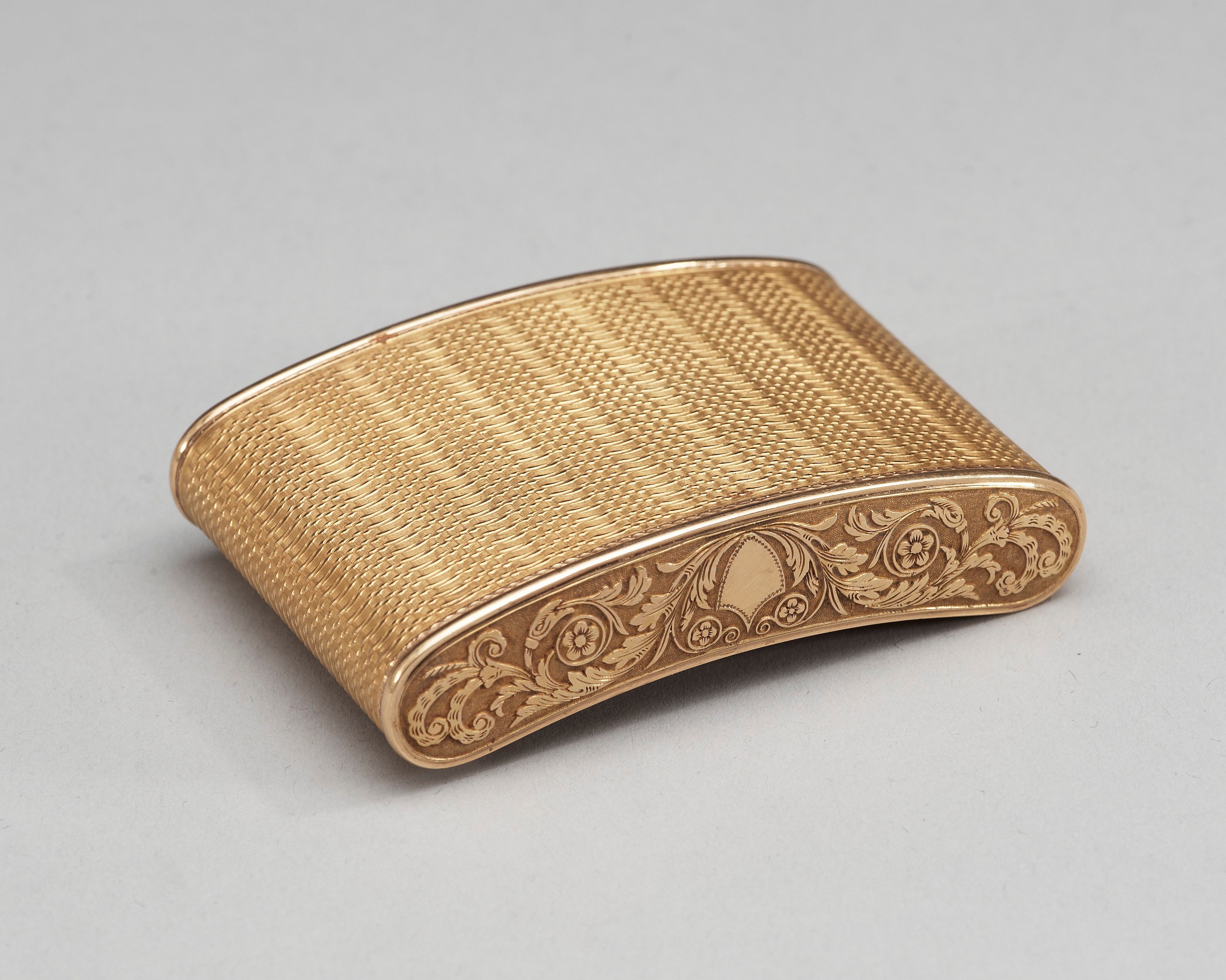 A Swiss 19th century gold snuff-box. - Bukowskis