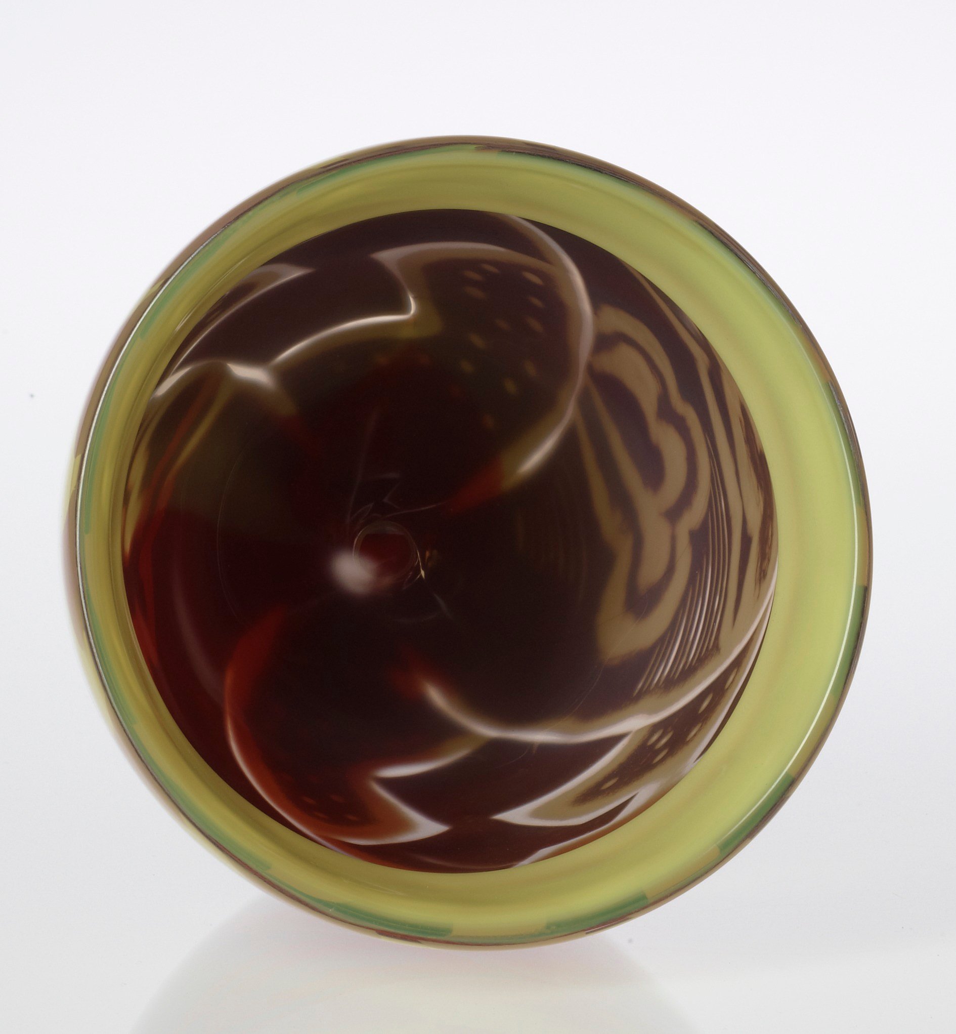 An Eva Englund 'graal' glass vase, Orrefors 1988. - Bukowskis