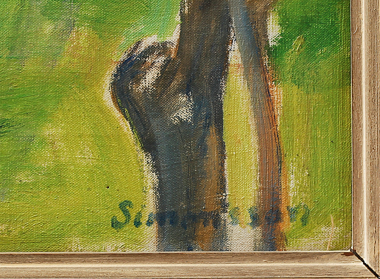 BIRGER SIMONSSON, olja på duk, sign. - Bukowskis